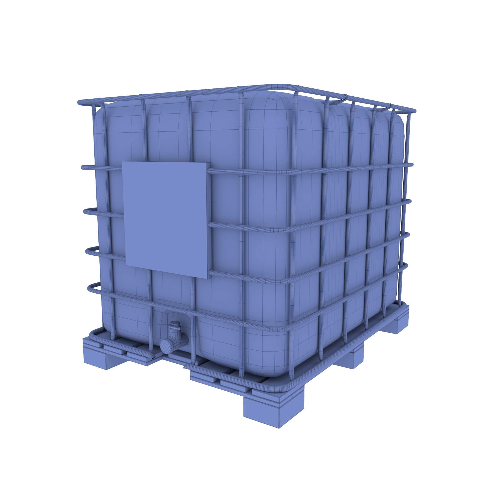 IBC Container - 3D Model by dragosburian
