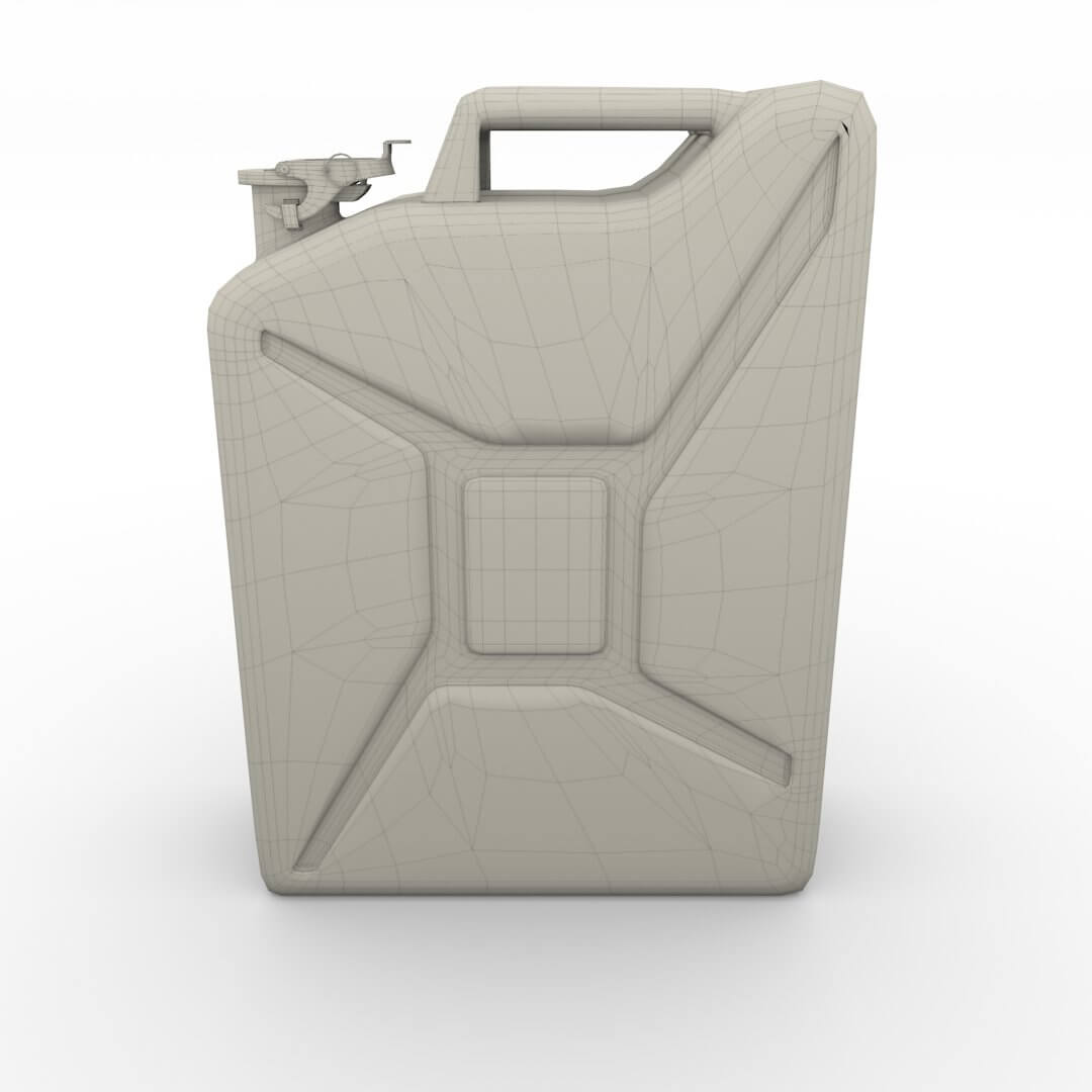 Jerry Can 2 PBR - 3D Model by dragosburian