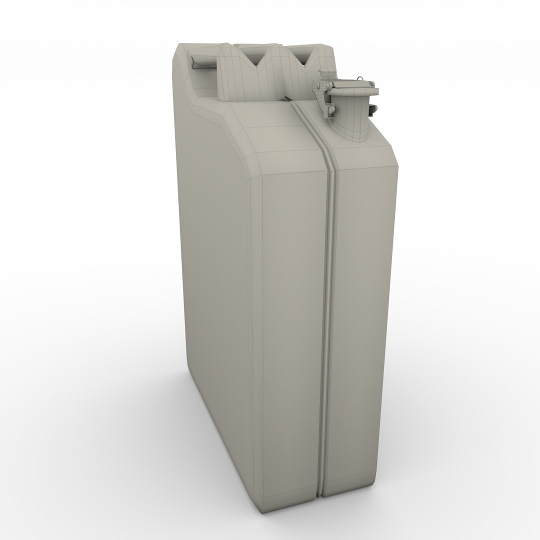 Jerry Can Weathered - 3D Model by dragosburian