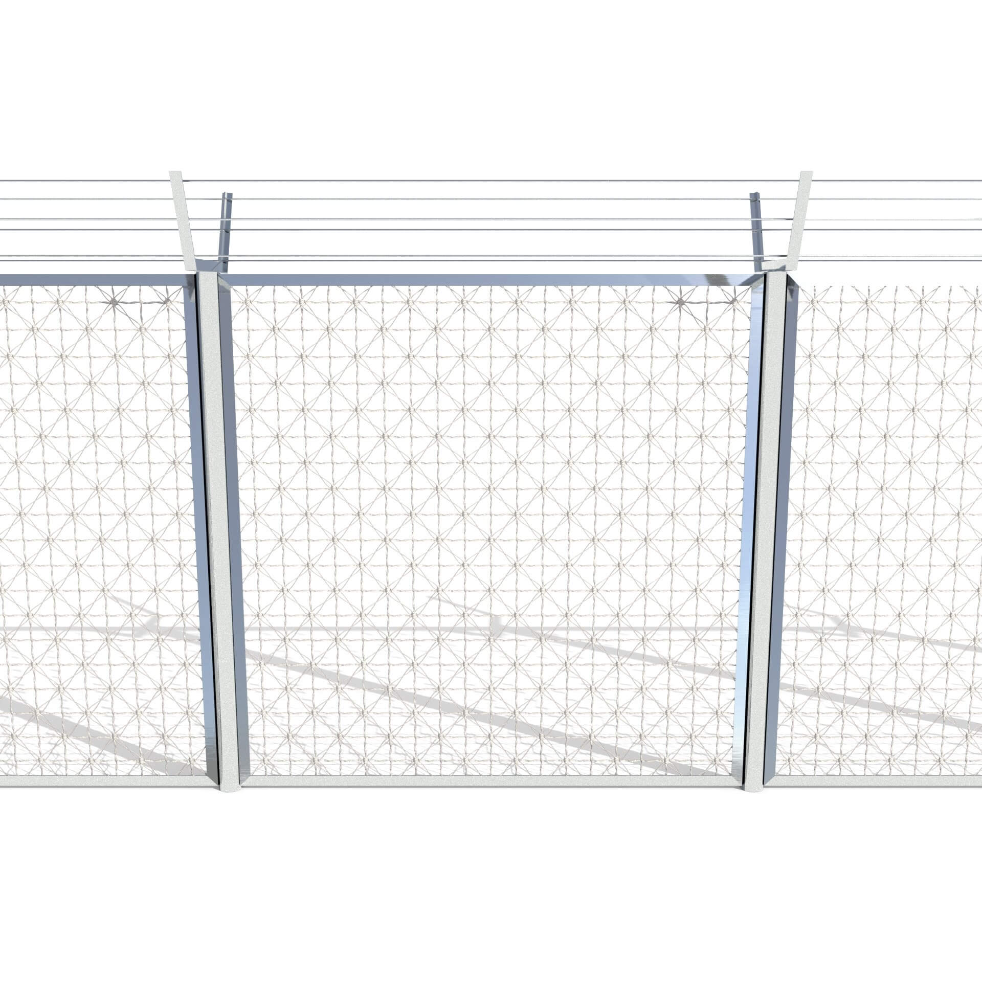 Modular Fence 3 - 3D Model by dragosburian