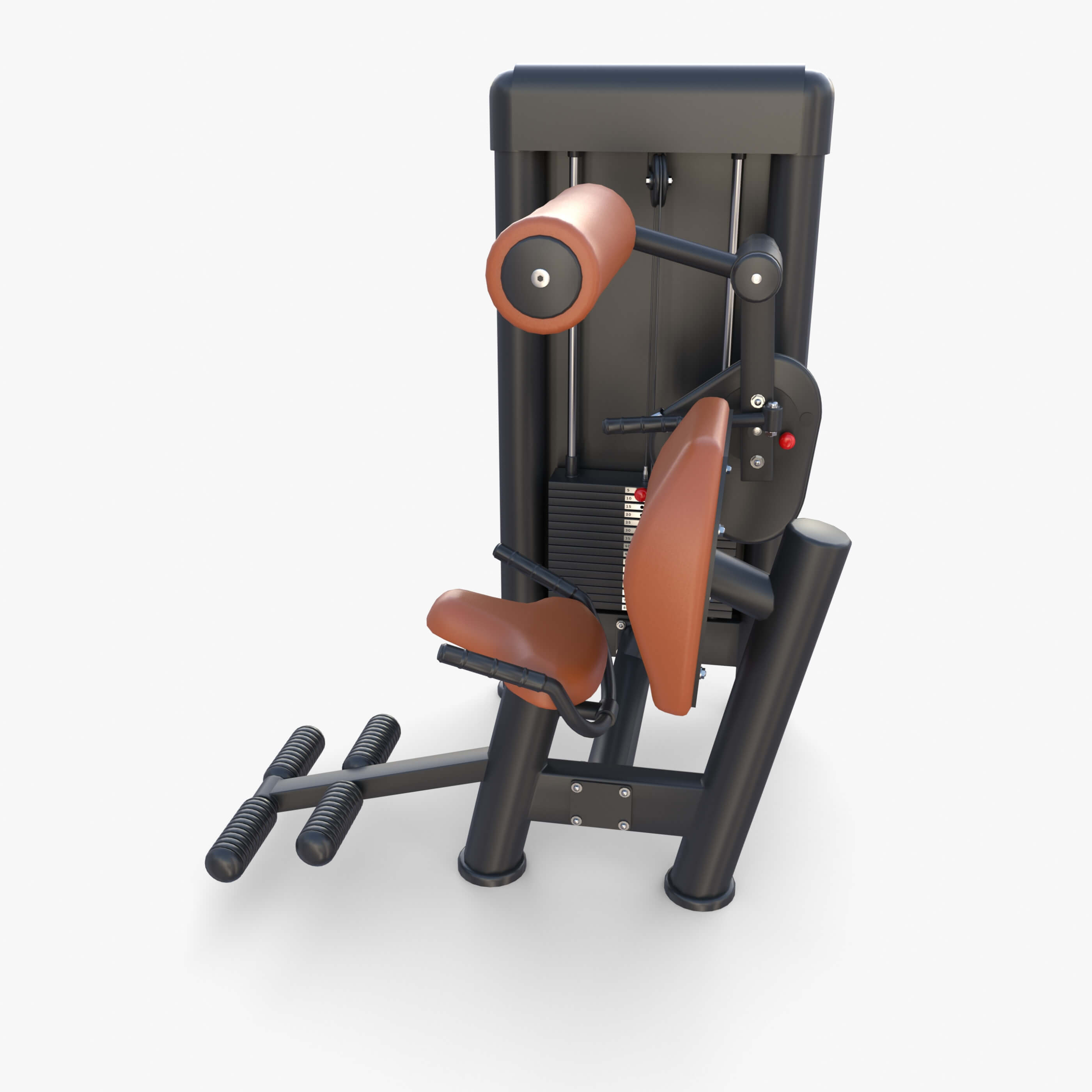 Lower Back Machine - 3D Model by dragosburian