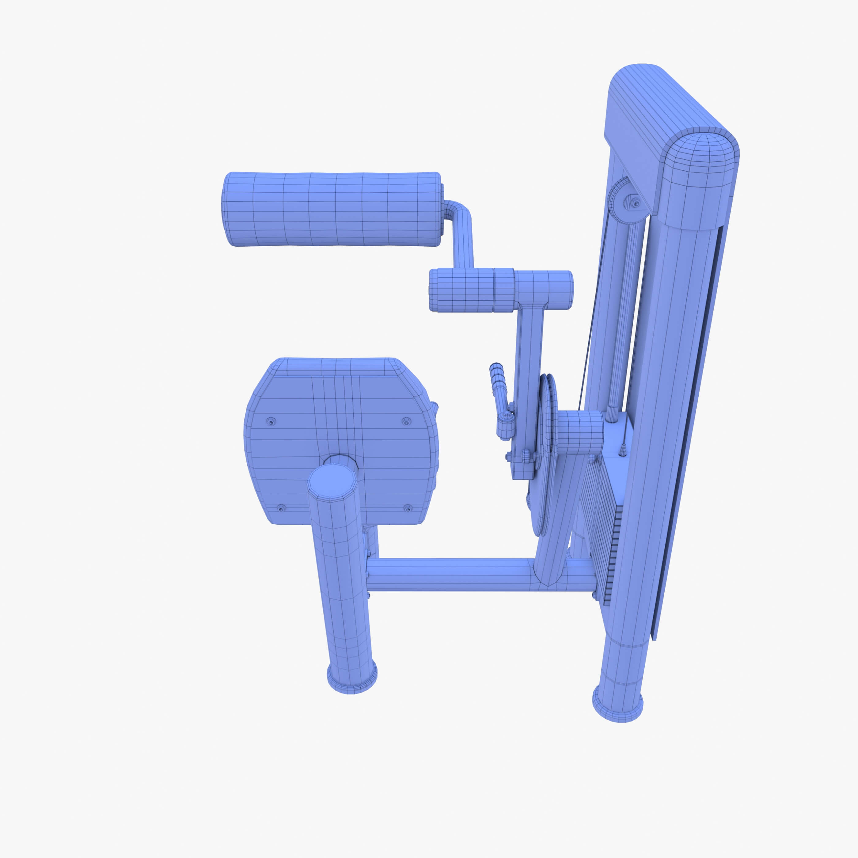 Lower Back Machine - 3D Model by dragosburian