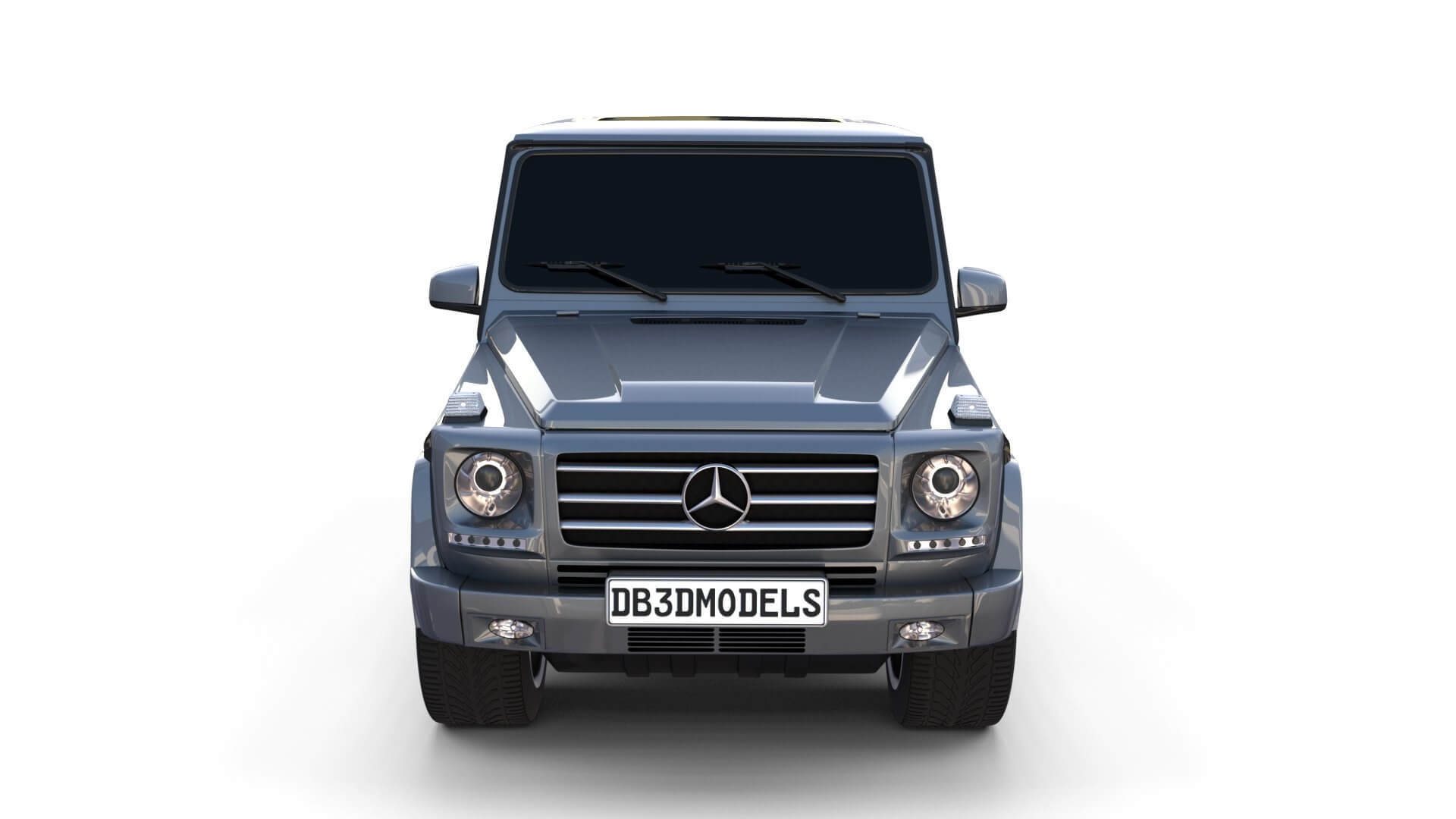 Mercedes Benz G Class Gray - 3D Model by dragosburian