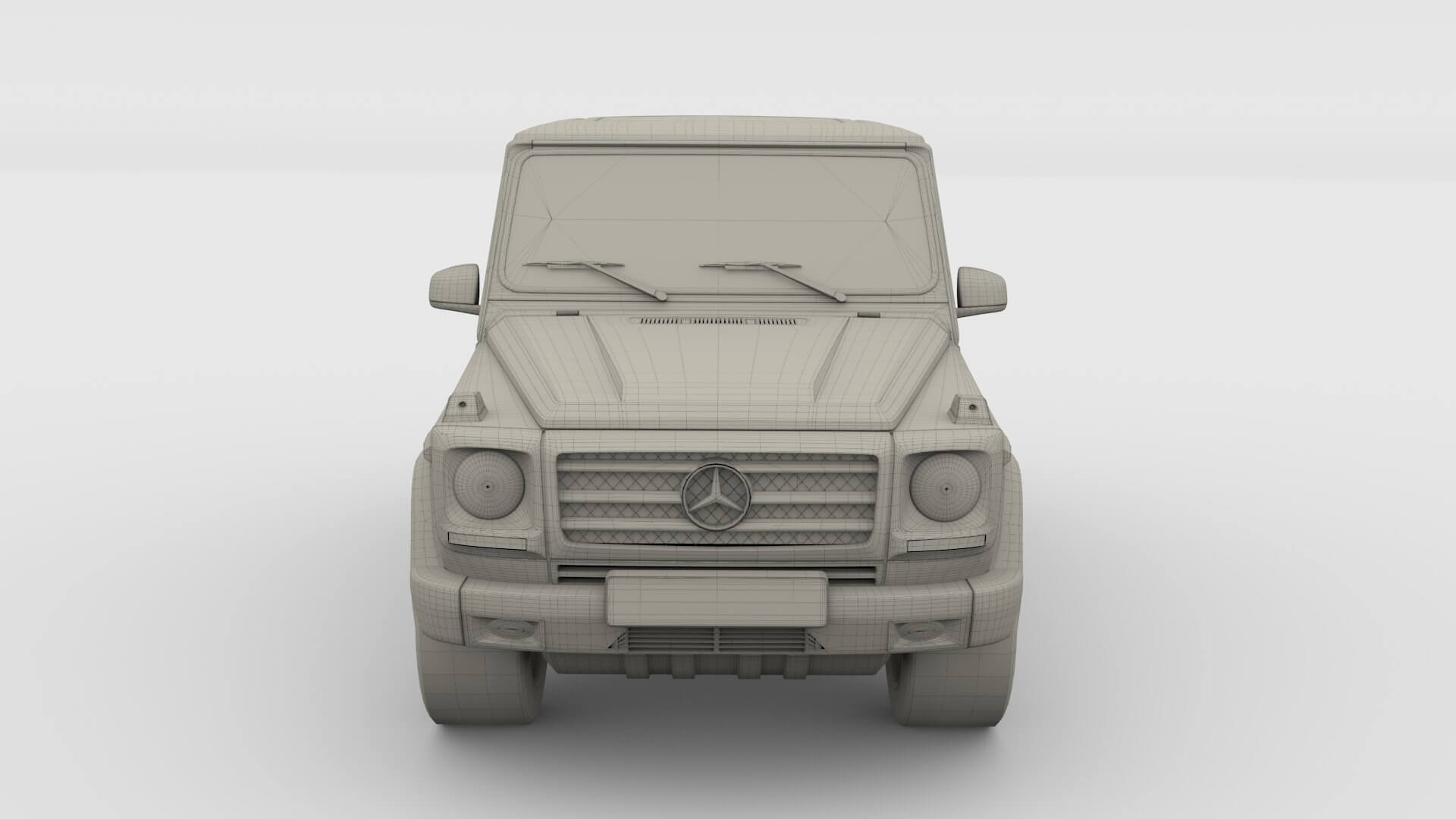 Mercedes Benz G Class Orange - 3D Model by dragosburian