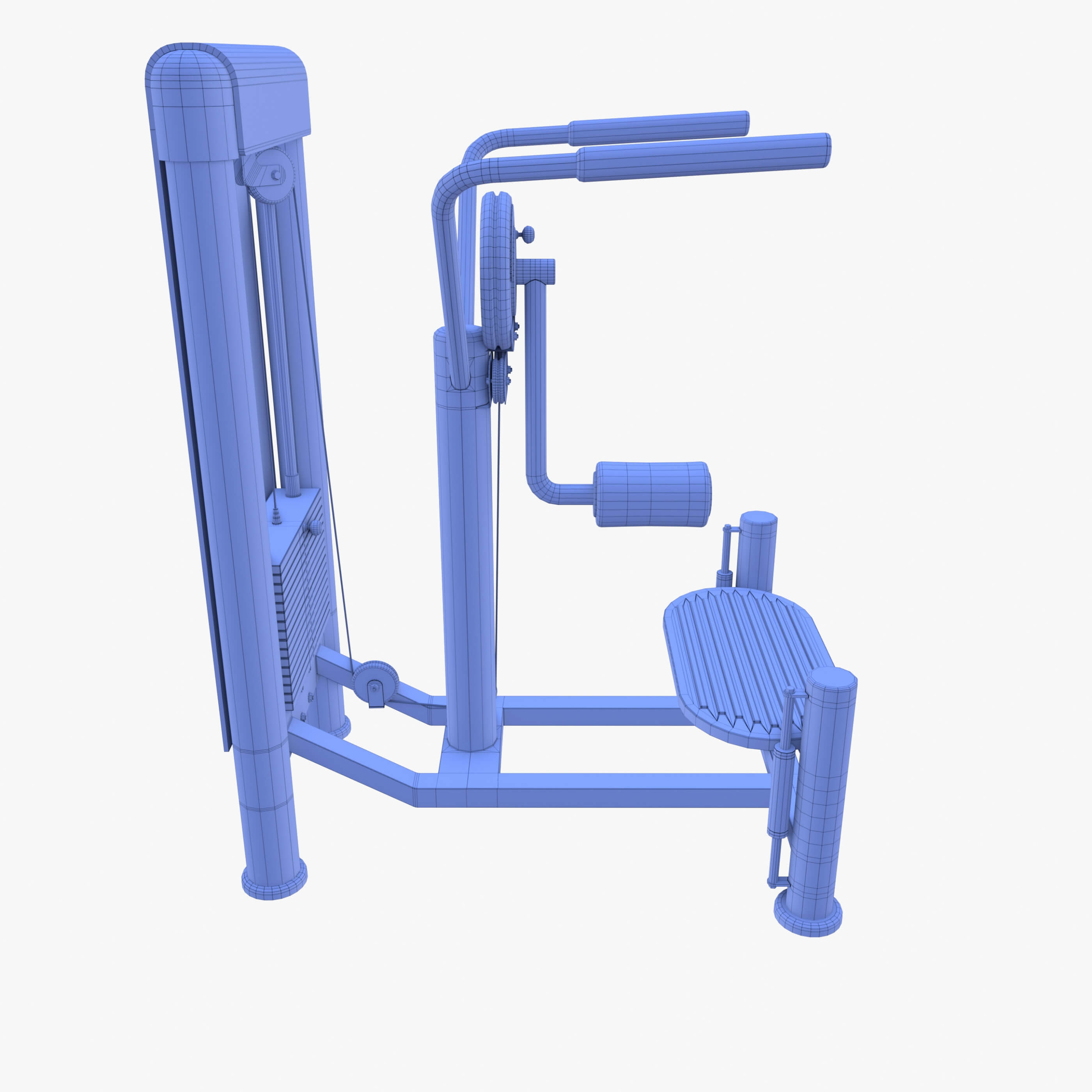 Multi Hip Machine - 3D Model by dragosburian