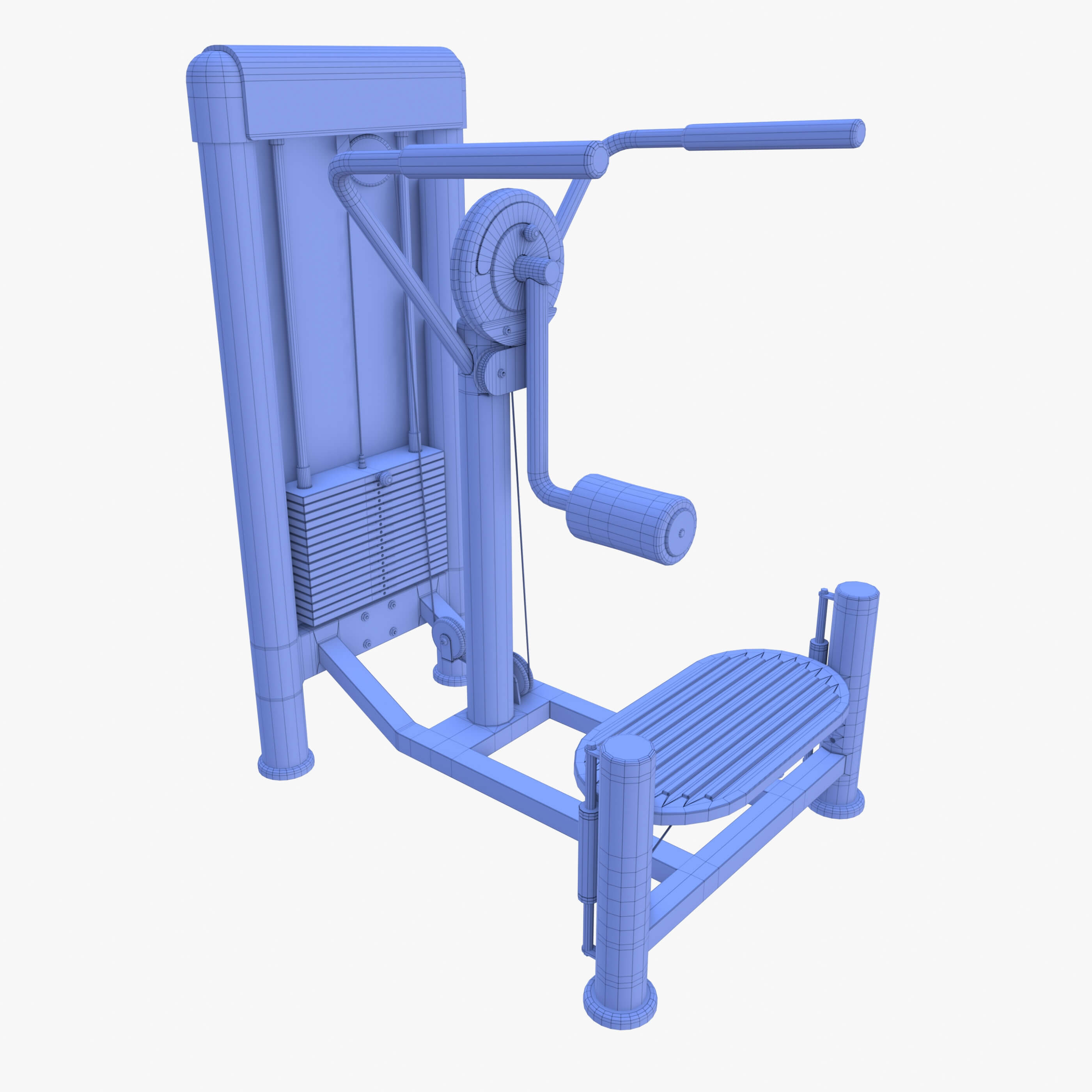 Multi Hip Machine - 3D Model by dragosburian