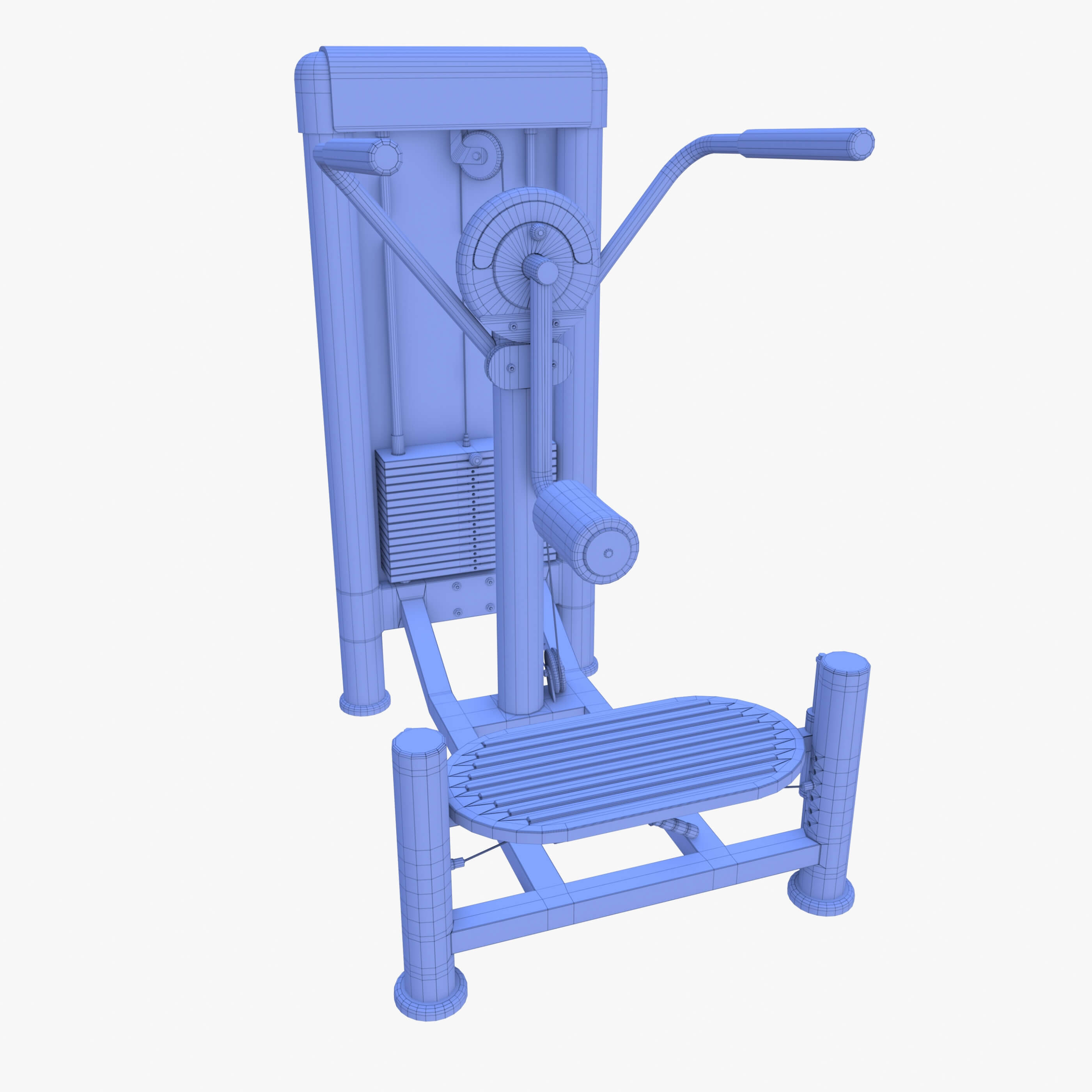 Multi Hip Machine - 3D Model by dragosburian