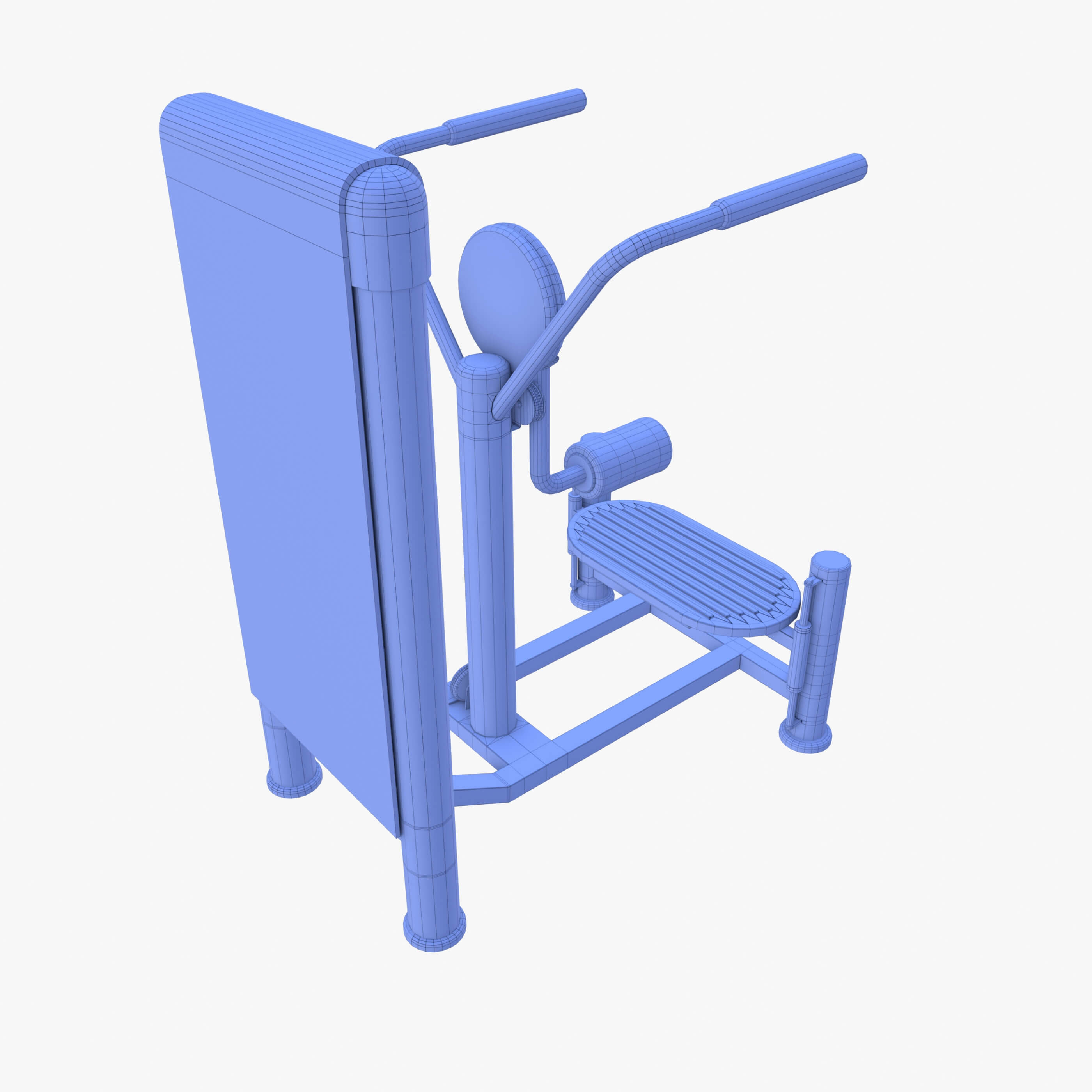 Multi Hip Machine - 3D Model by dragosburian