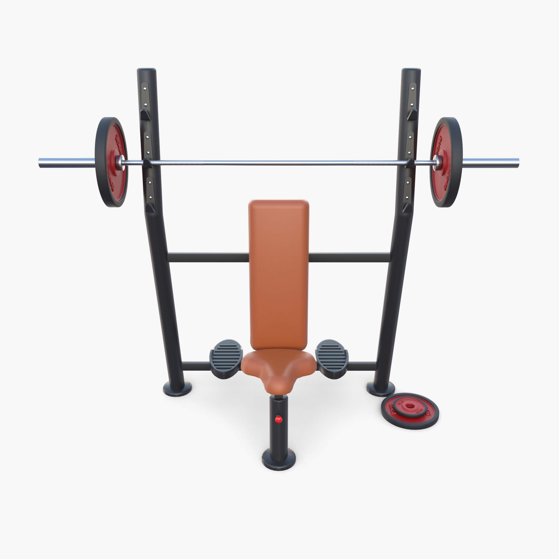 Olympic Shoulder Bench - 3D Model by dragosburian