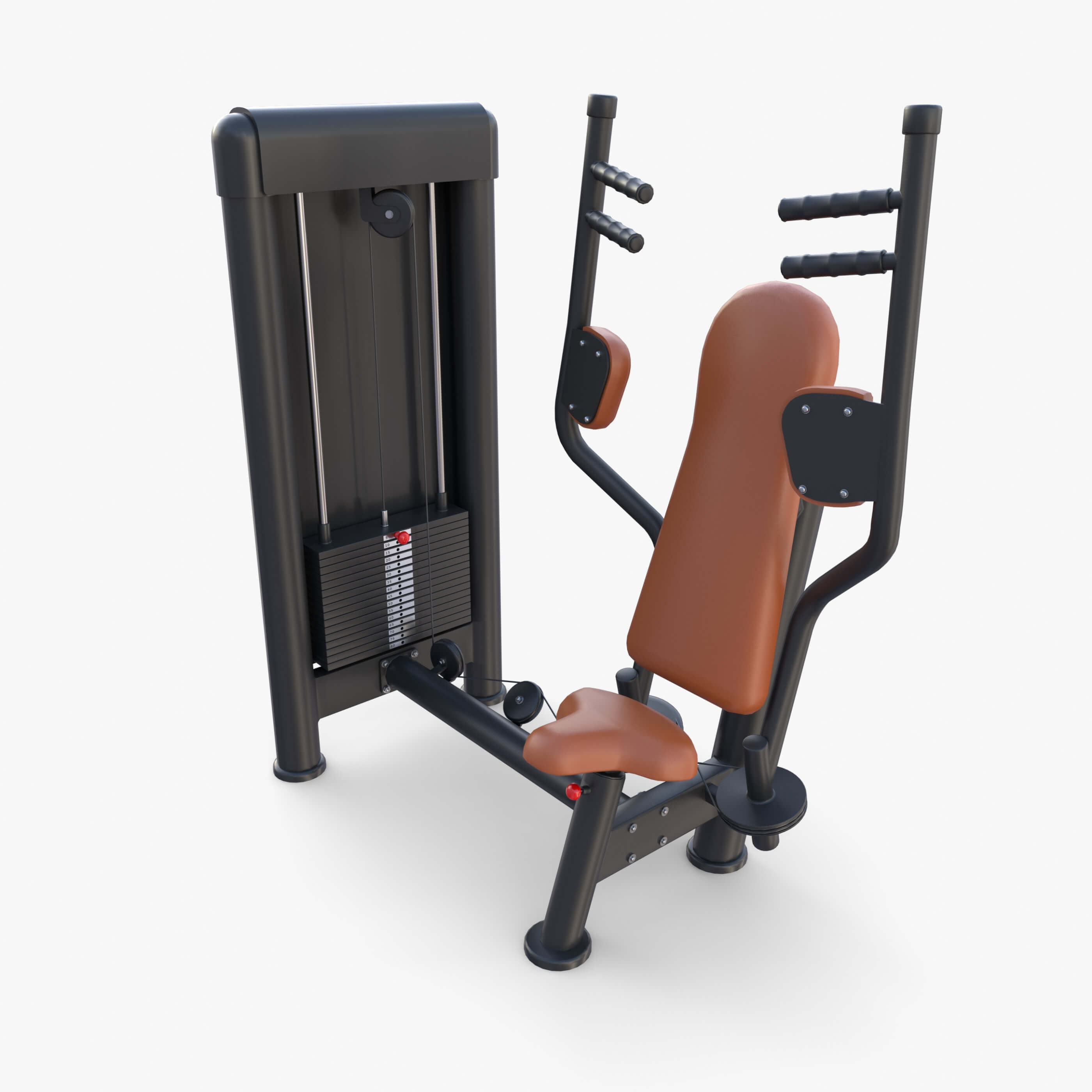 Pec Deck Machine - 3D Model by dragosburian