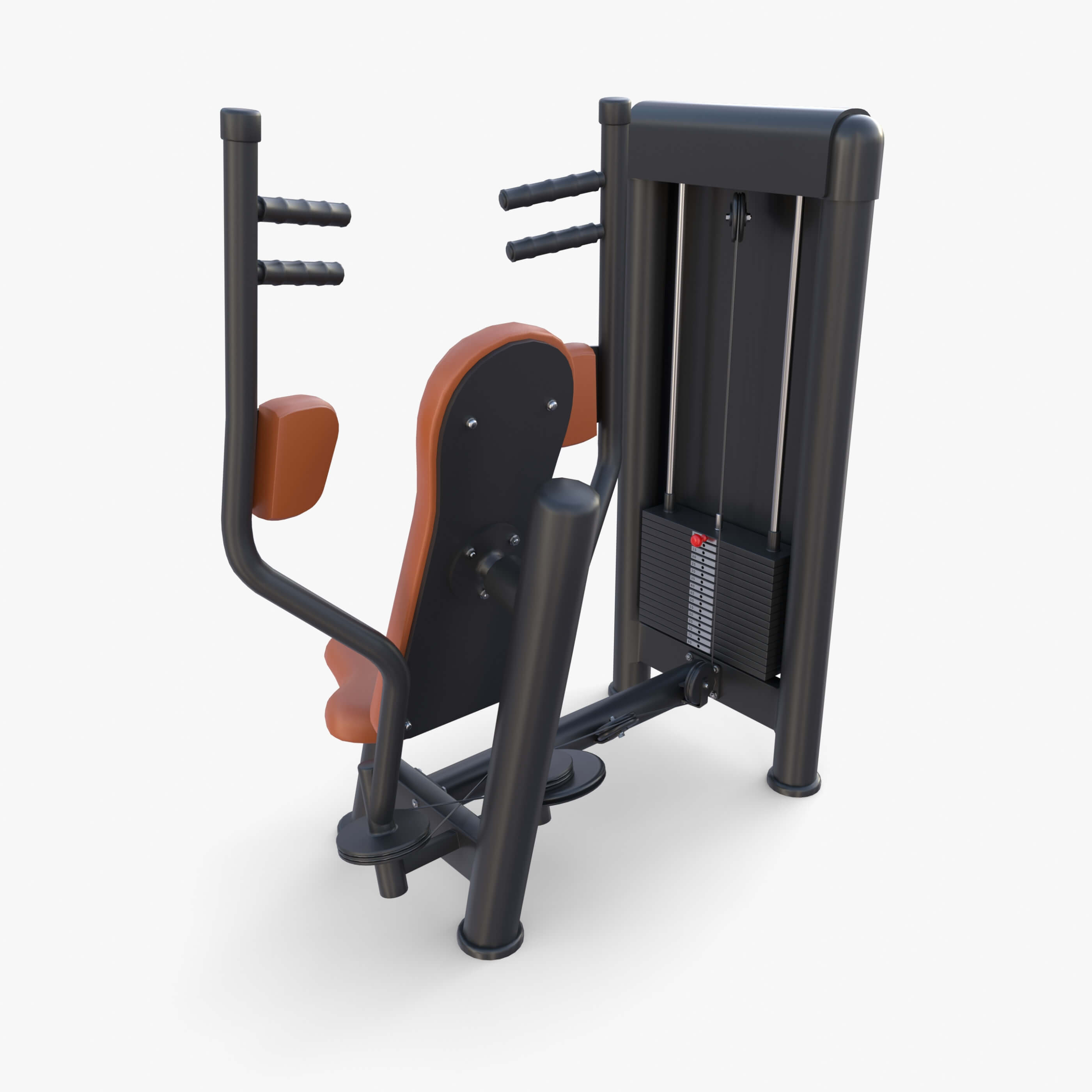 Pec Deck Machine - 3D Model by dragosburian