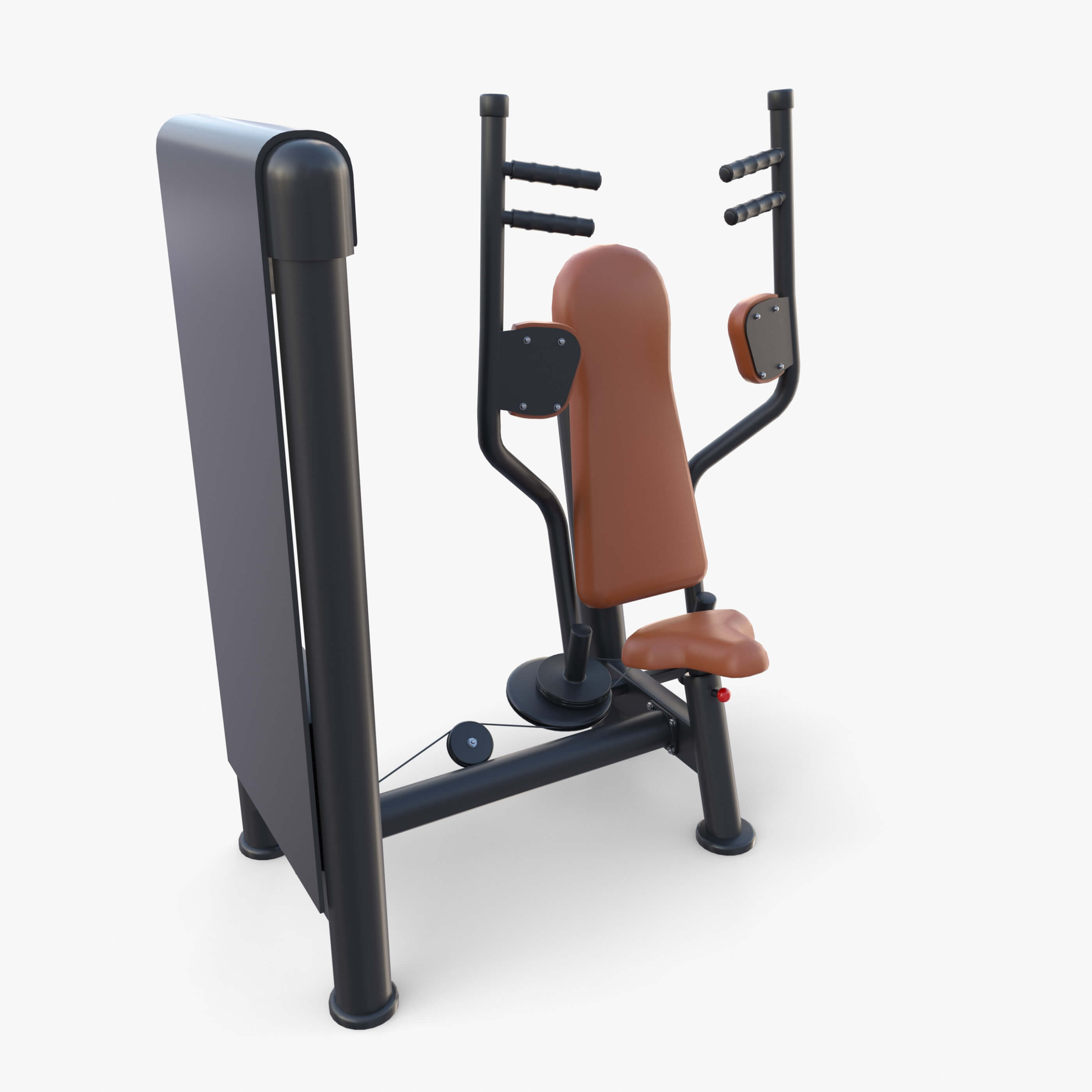 Pec Deck Machine - 3D Model by dragosburian