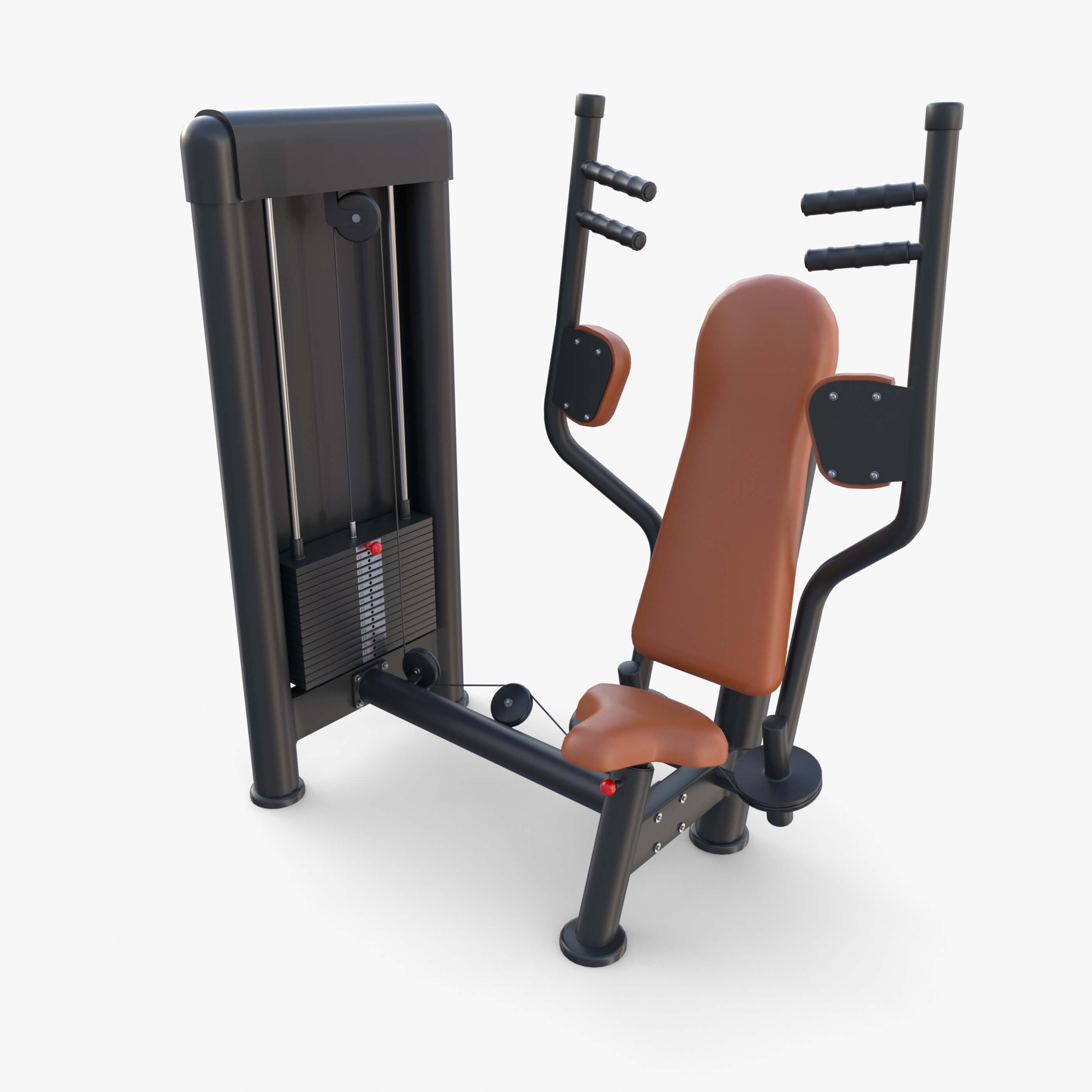 Pec Deck Machine - 3D Model by dragosburian
