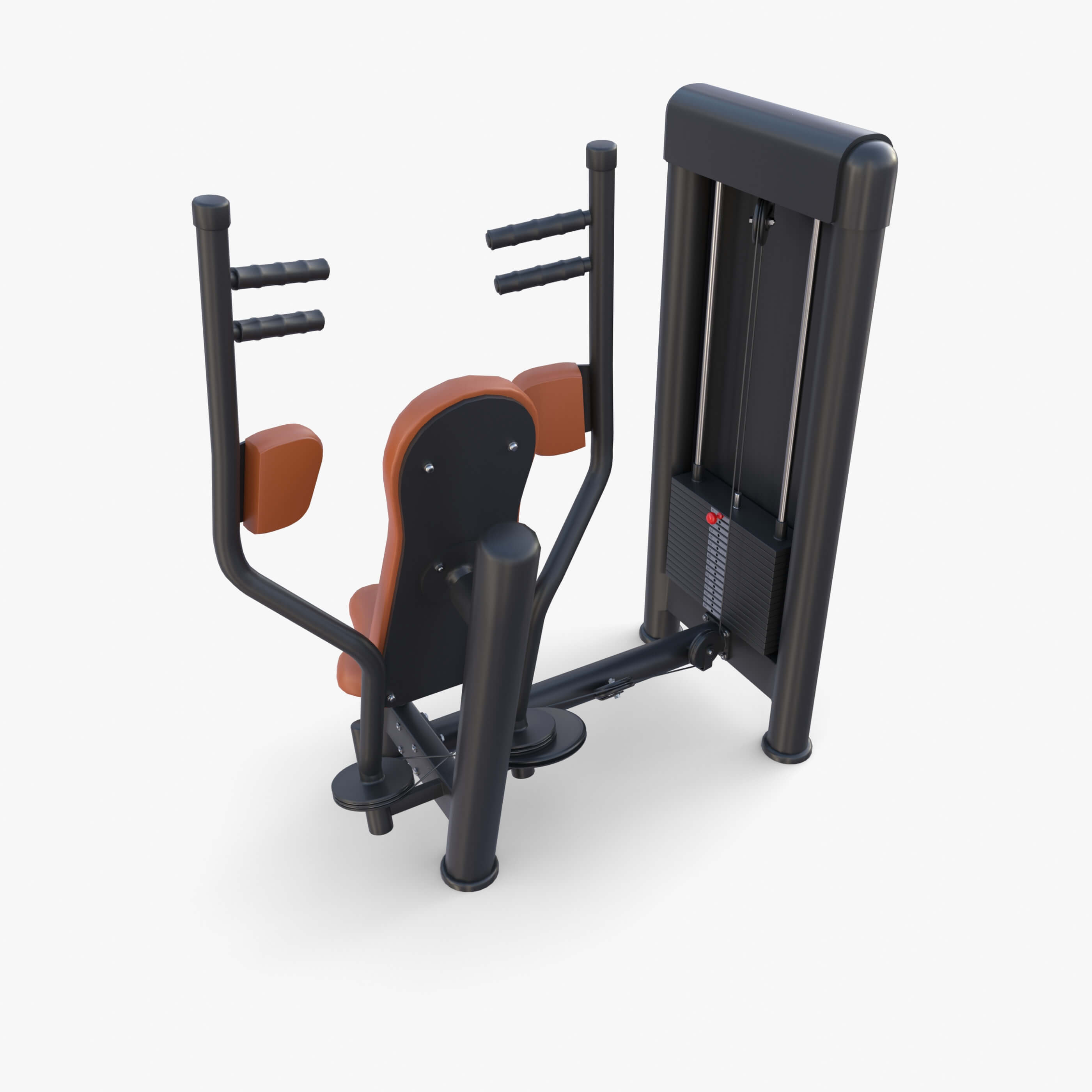Pec Deck Machine - 3D Model by dragosburian
