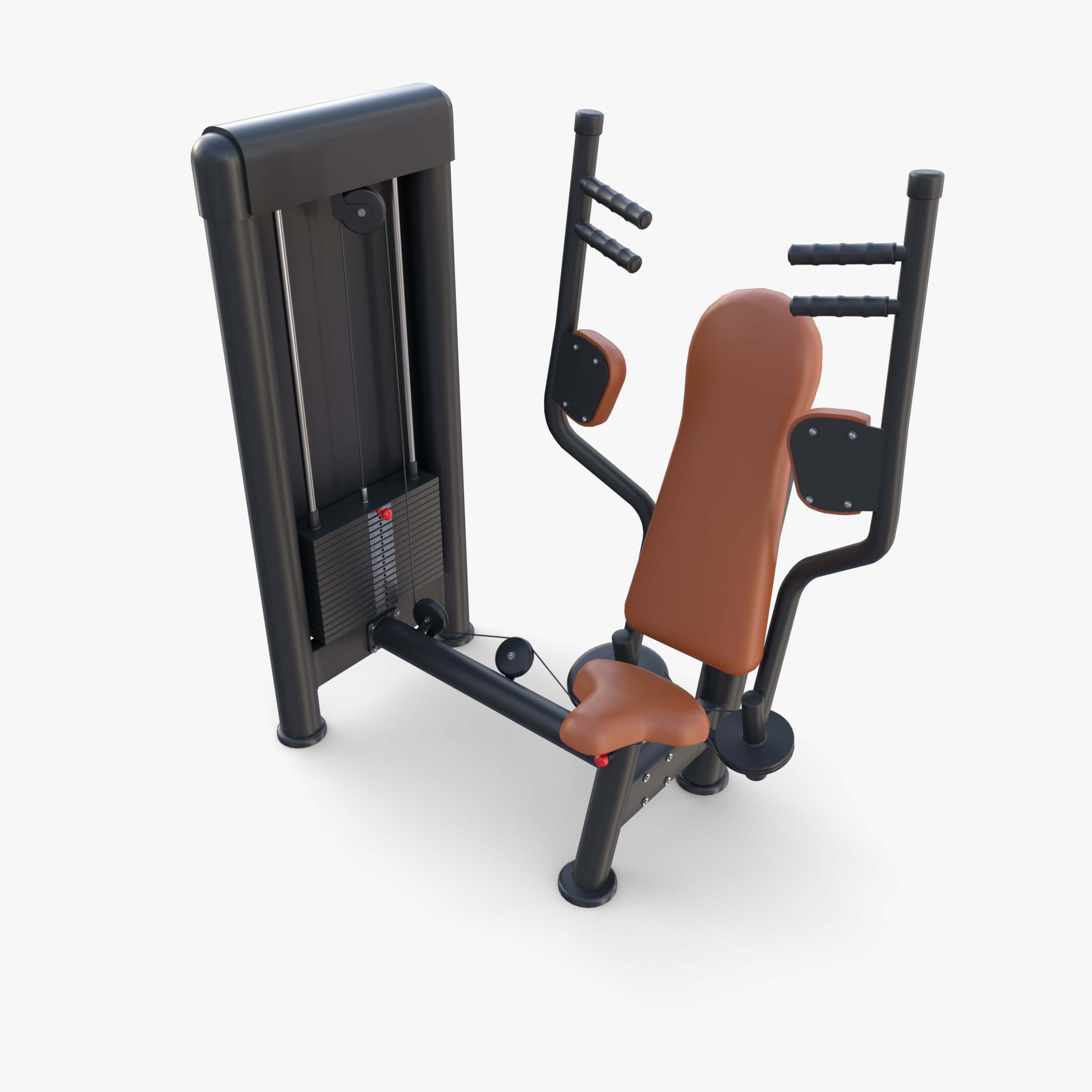 Pec Deck Machine - 3D Model by dragosburian