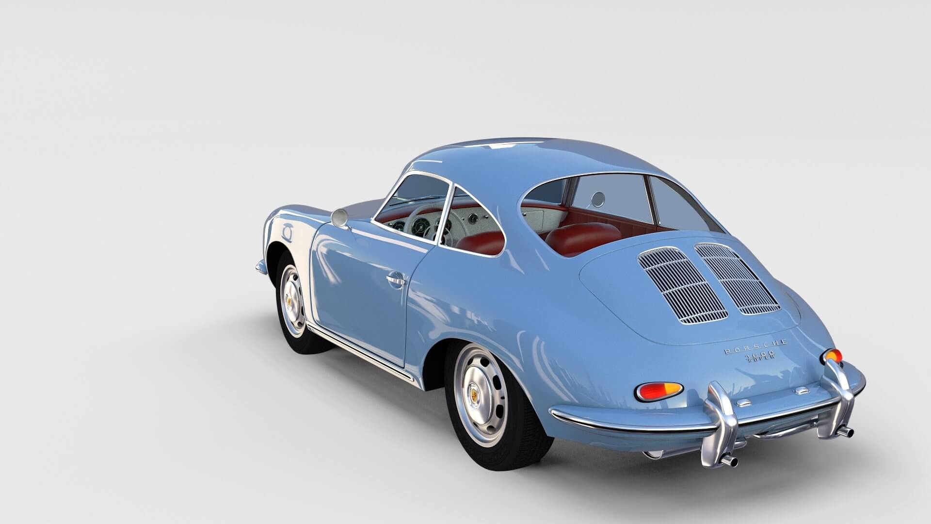 Porsche 356 Rev - 3D Model by dragosburian