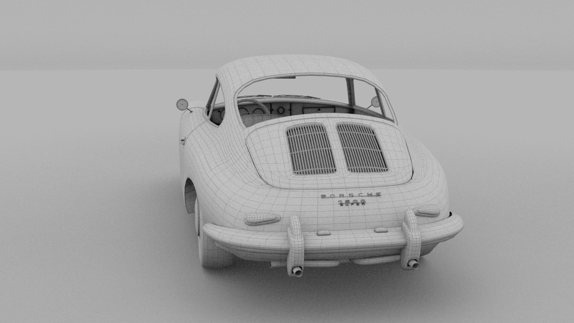 Porsche 356 Rev - 3D Model by dragosburian
