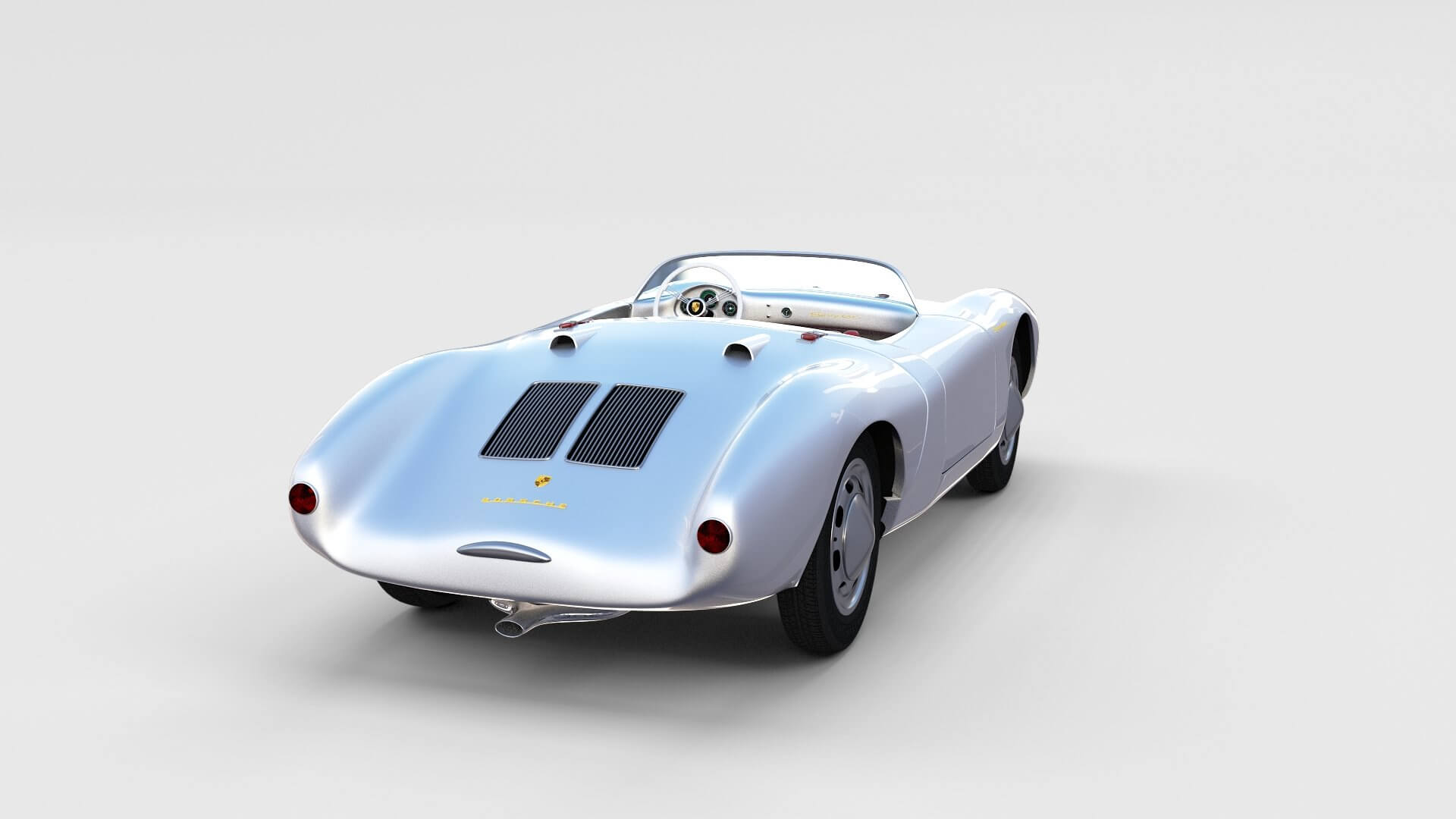 Porsche 550 Spyder Rev - 3D Model by dragosburian
