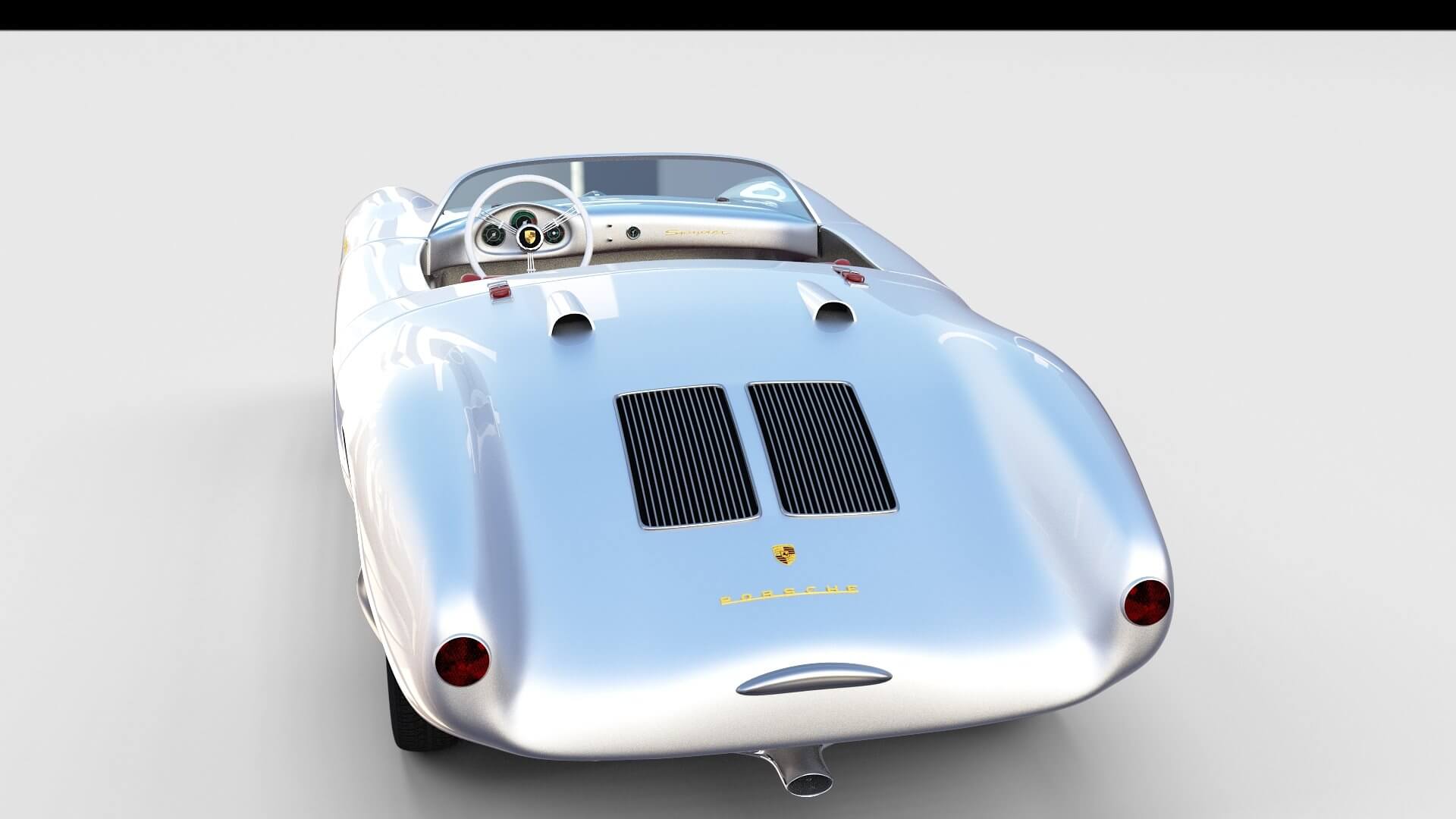 Porsche 550 Spyder Rev - 3D Model by dragosburian