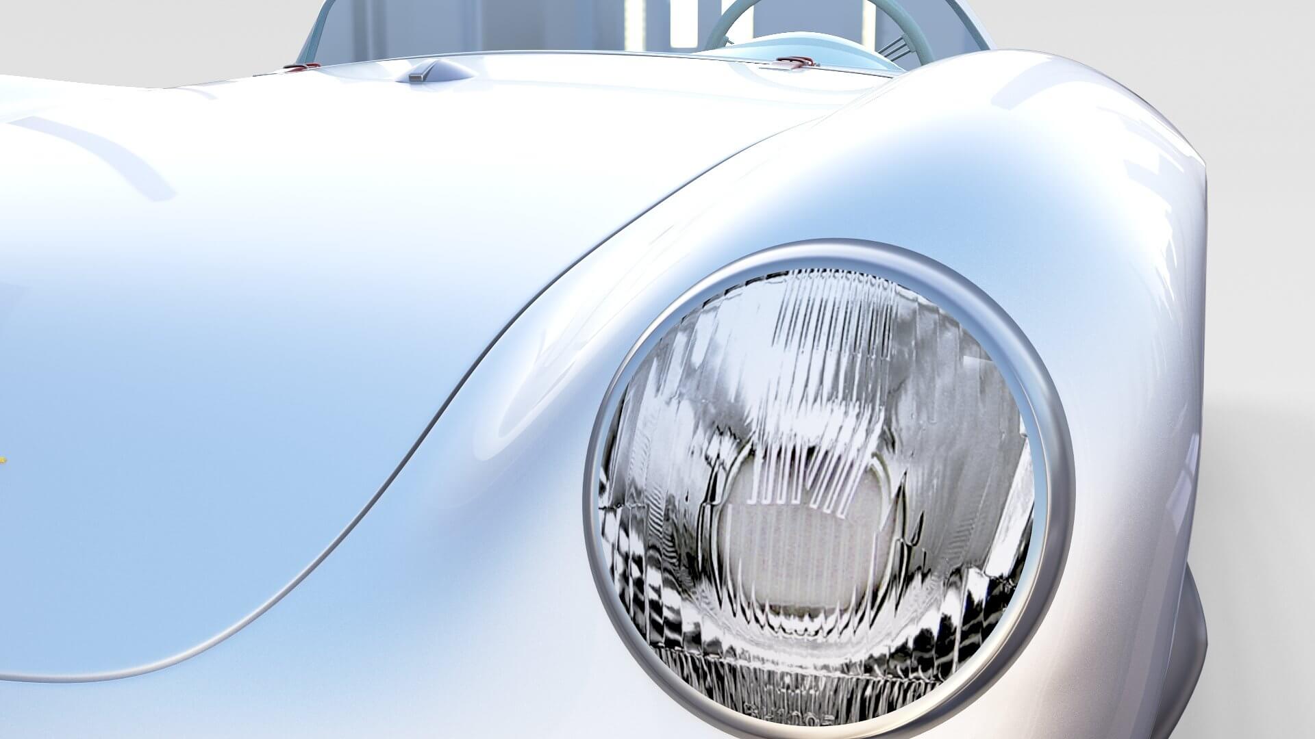 Porsche 550 Spyder Rev - 3D Model by dragosburian