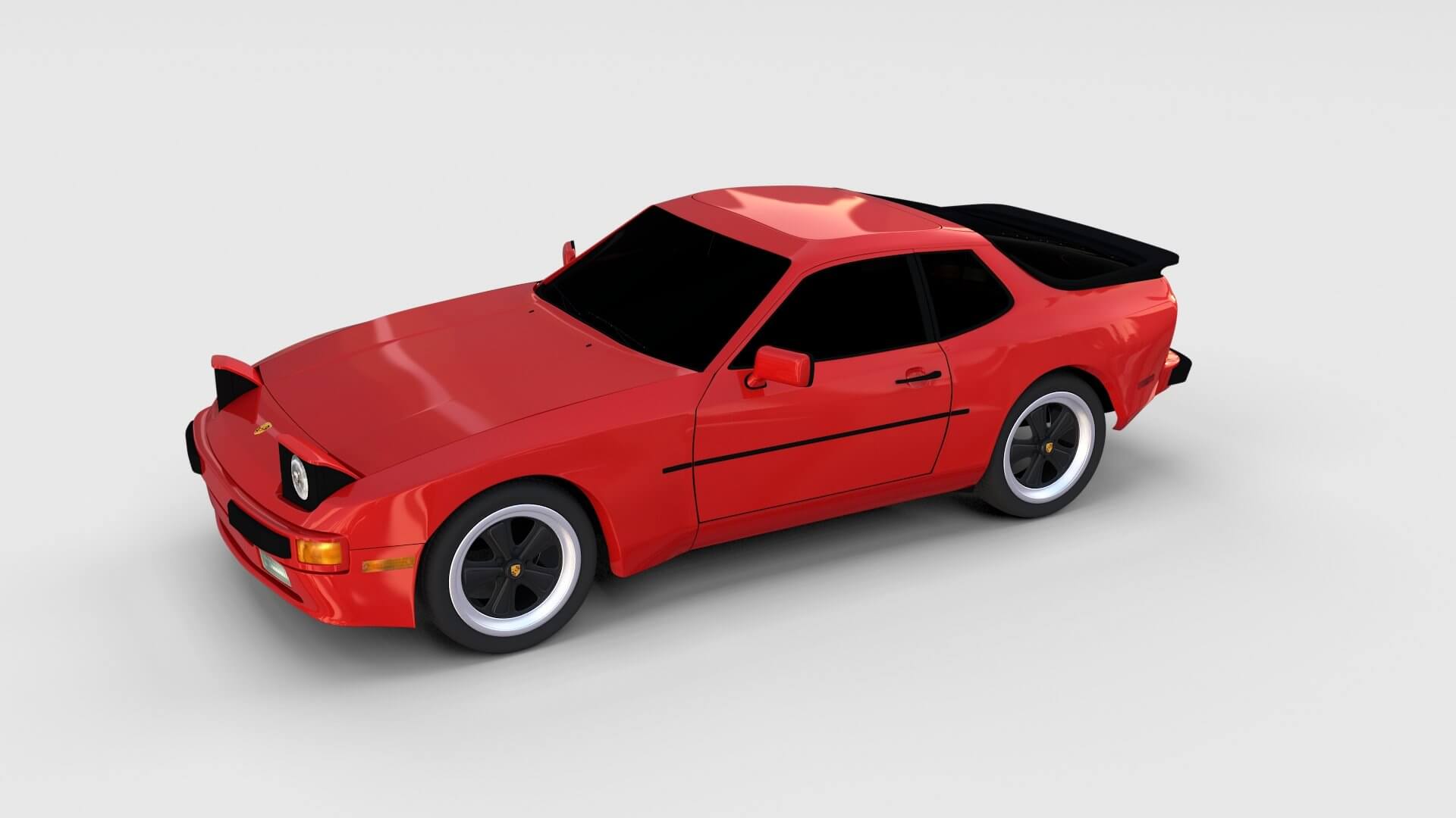 Porsche 944 New Rev - 3D Model by dragosburian