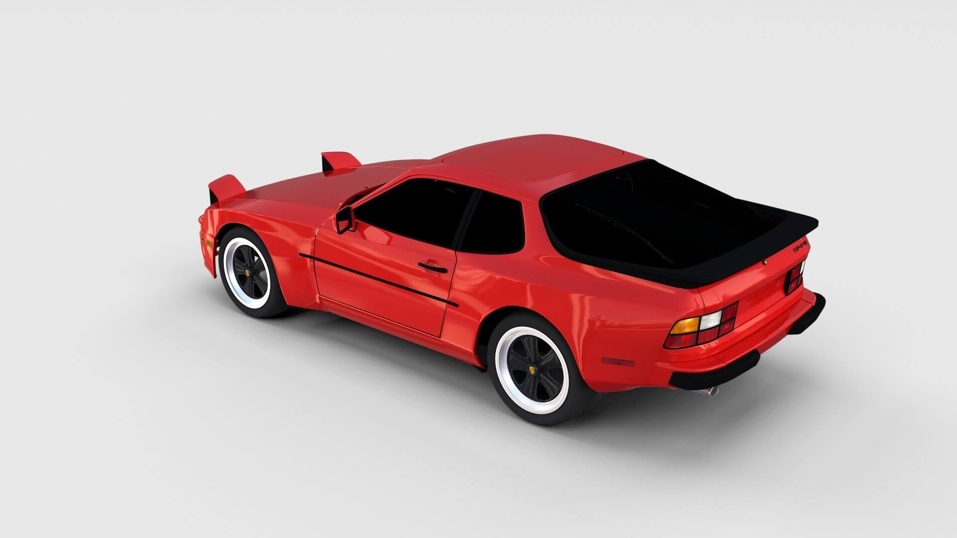 Porsche 944 New Rev - 3D Model by dragosburian
