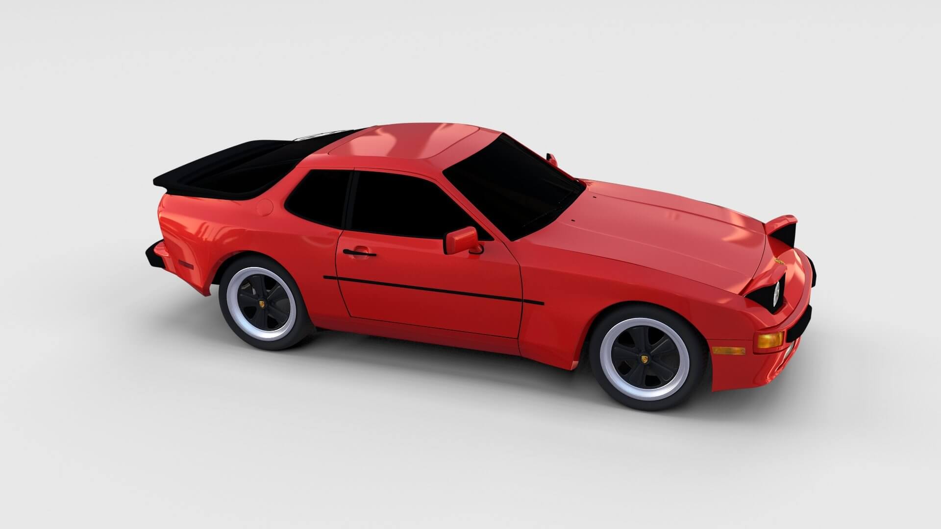 Porsche 944 New Rev - 3D Model by dragosburian