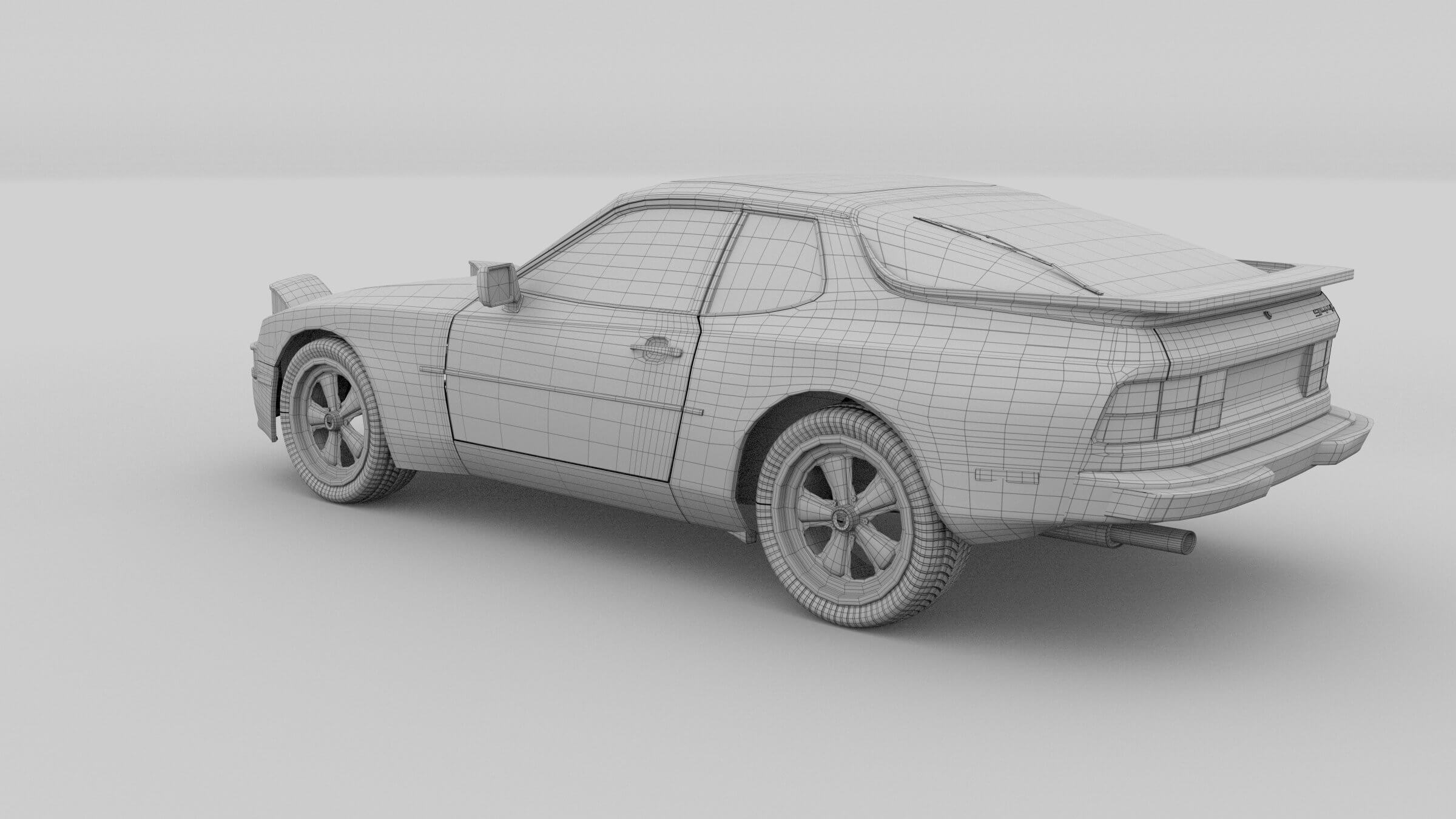 Porsche 944 New Rev - 3D Model by dragosburian