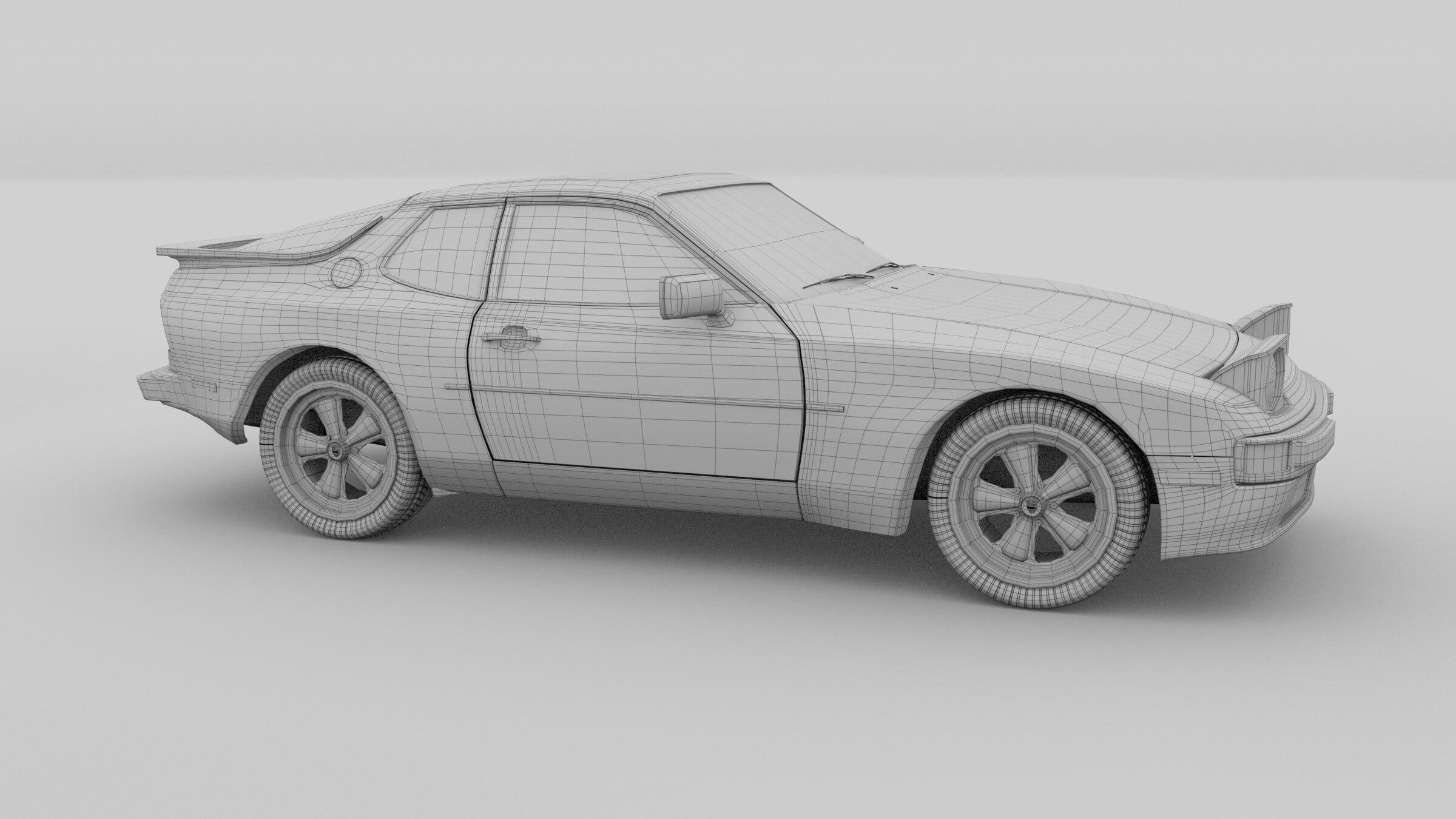 Porsche 944 New Rev - 3D Model by dragosburian