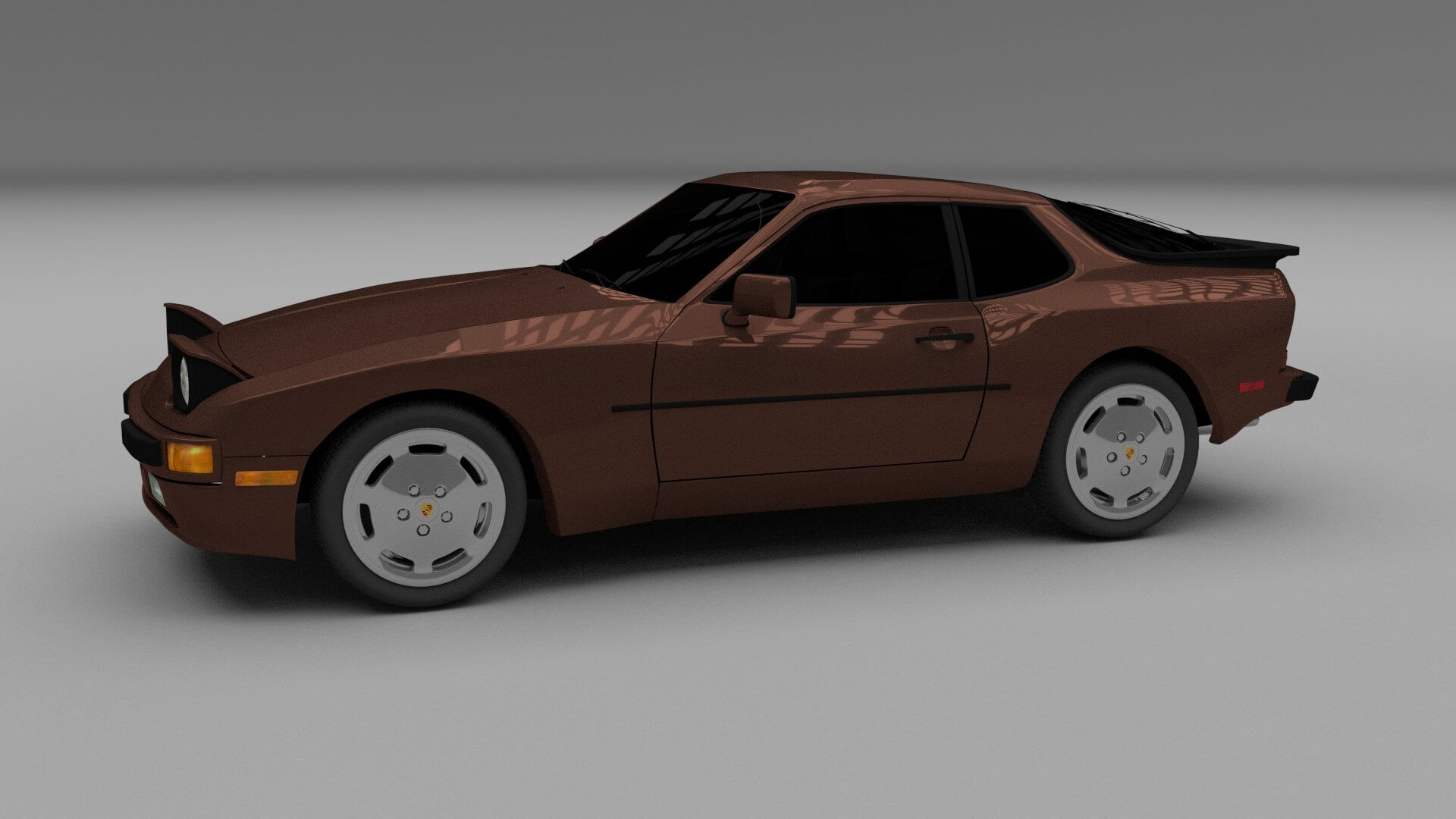 Porsche 944 S - 3D Model by dragosburian