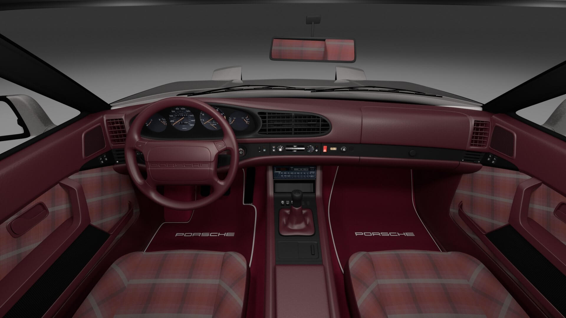 Porsche 944 Turbo S with Interior - 3D Model by dragosburian