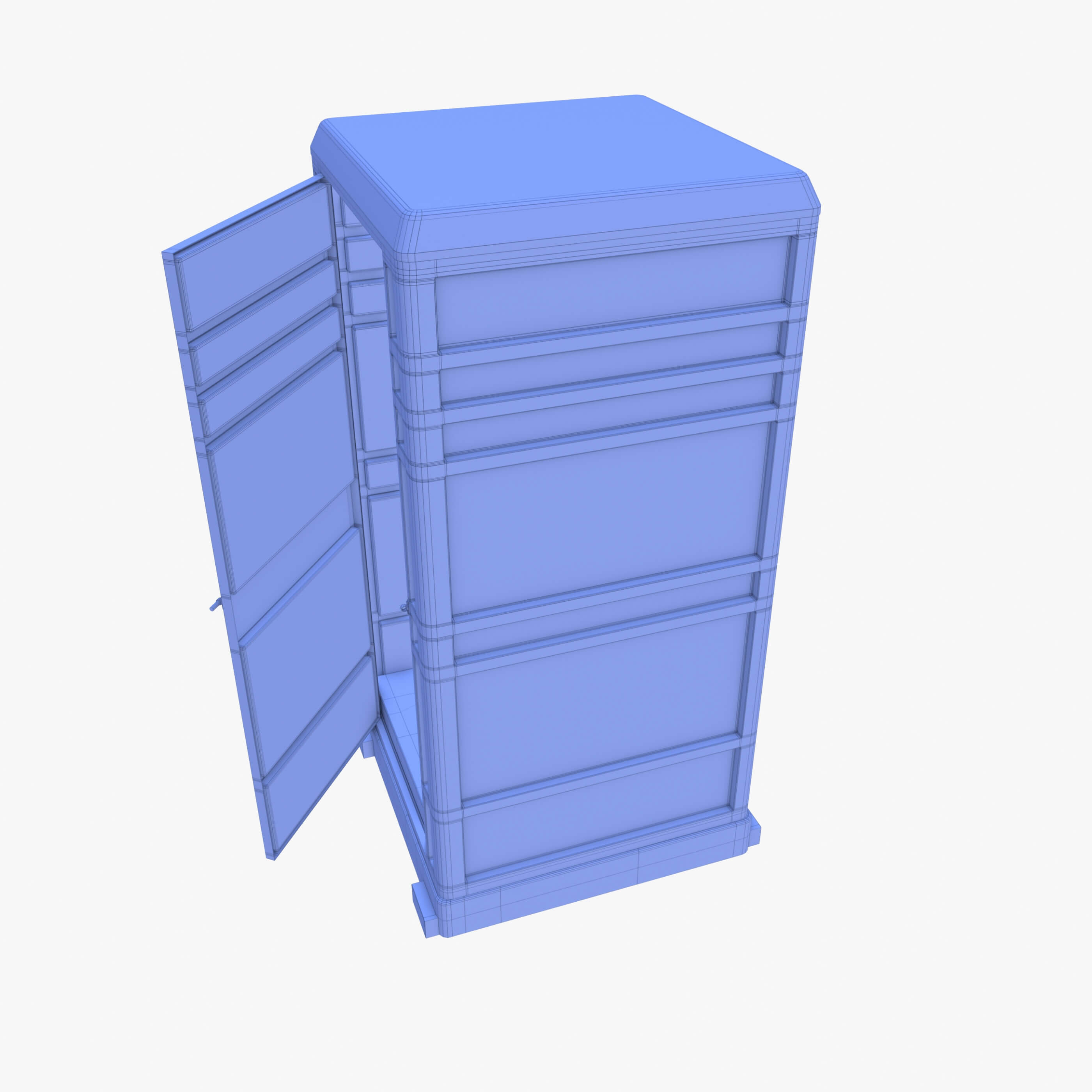 Portable Toilet V2 - 3D Model by dragosburian