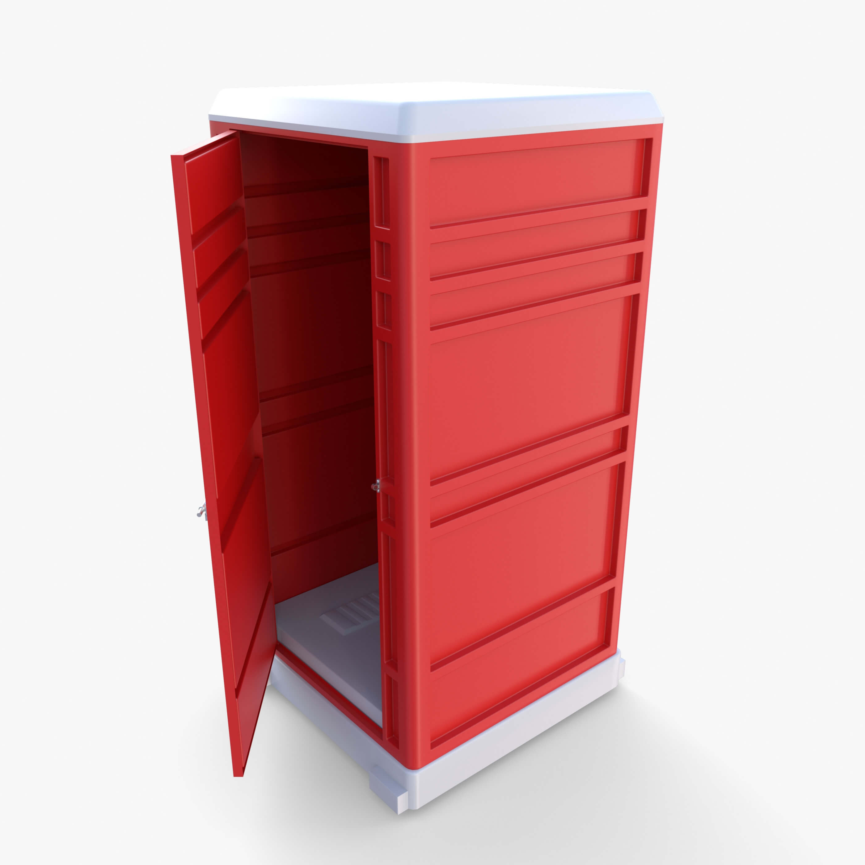Portable Toilet V3 - 3D Model by dragosburian