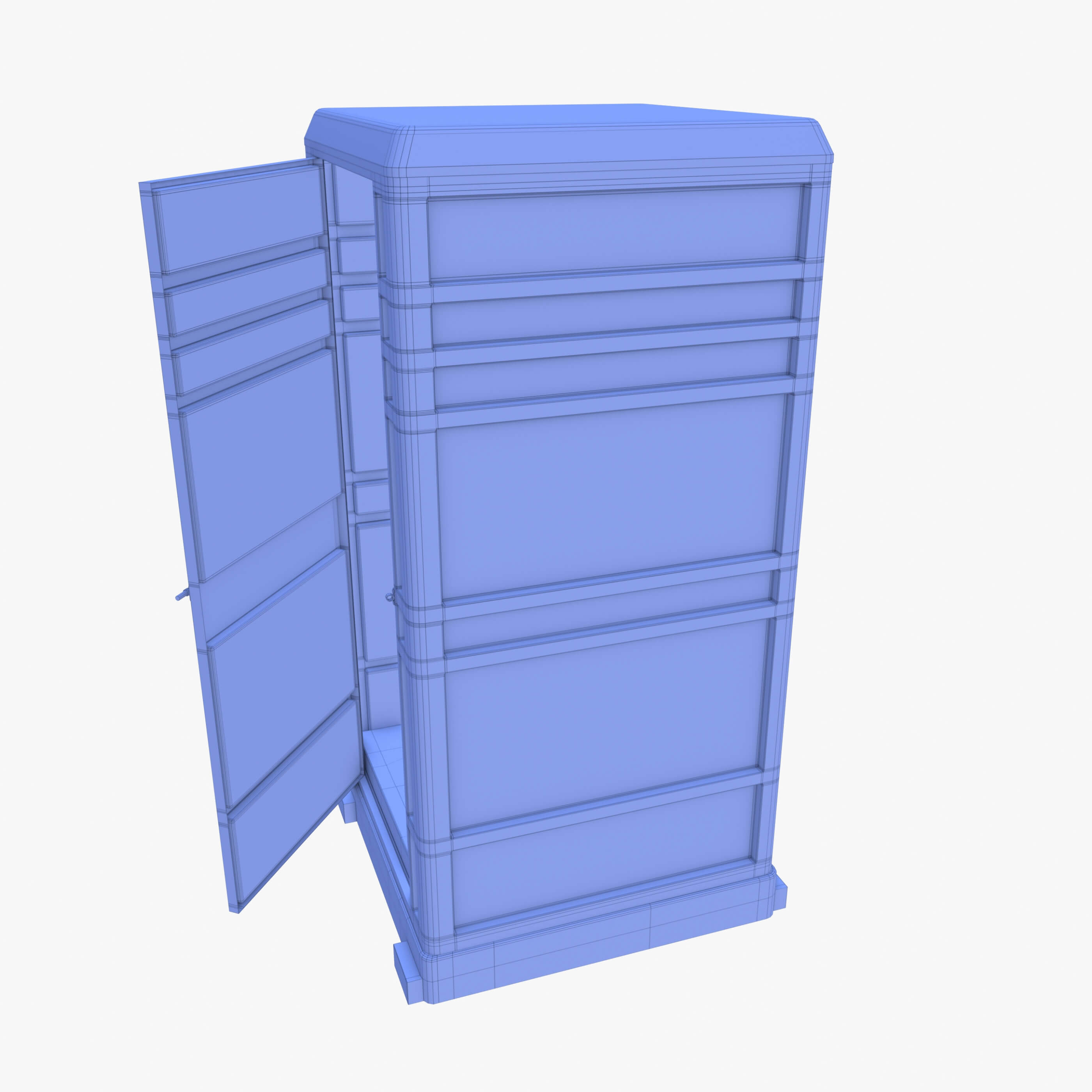 Portable Toilet V3 - 3D Model by dragosburian