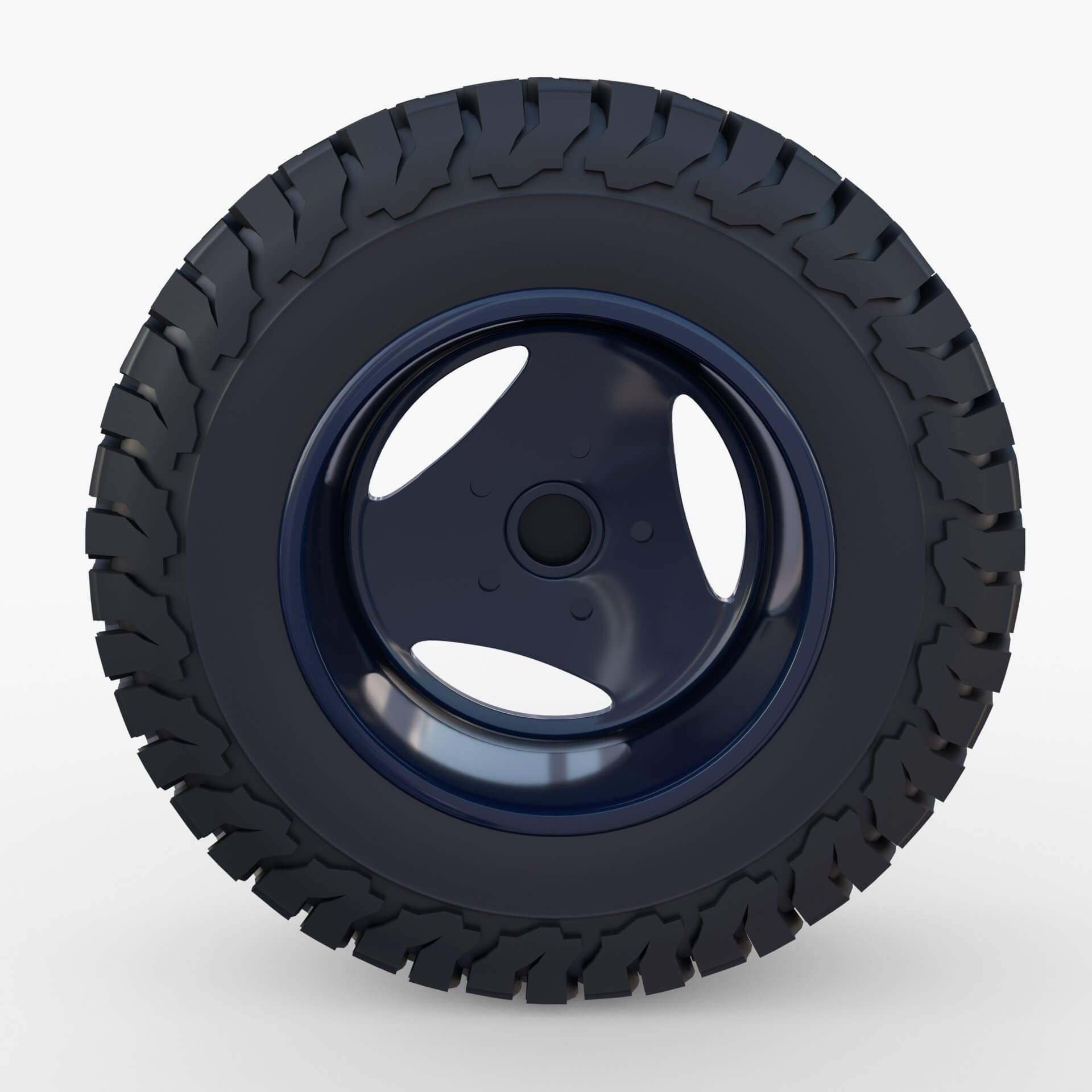 Range Rover Classic Wheel BF Goodrich AT - 3D Model by dragosburian