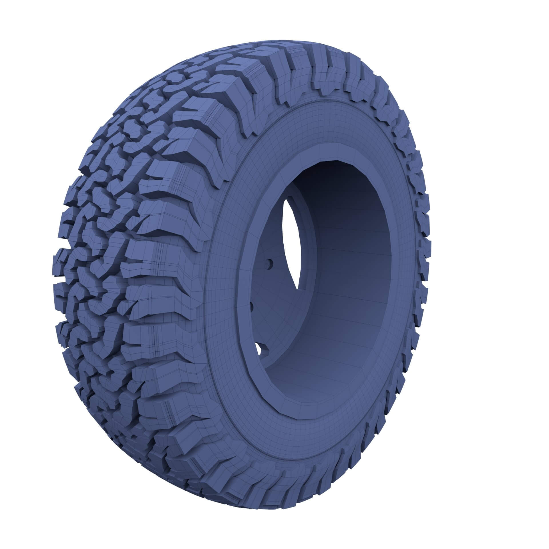 Range Rover Classic Wheel BF Goodrich AT - 3D Model by dragosburian