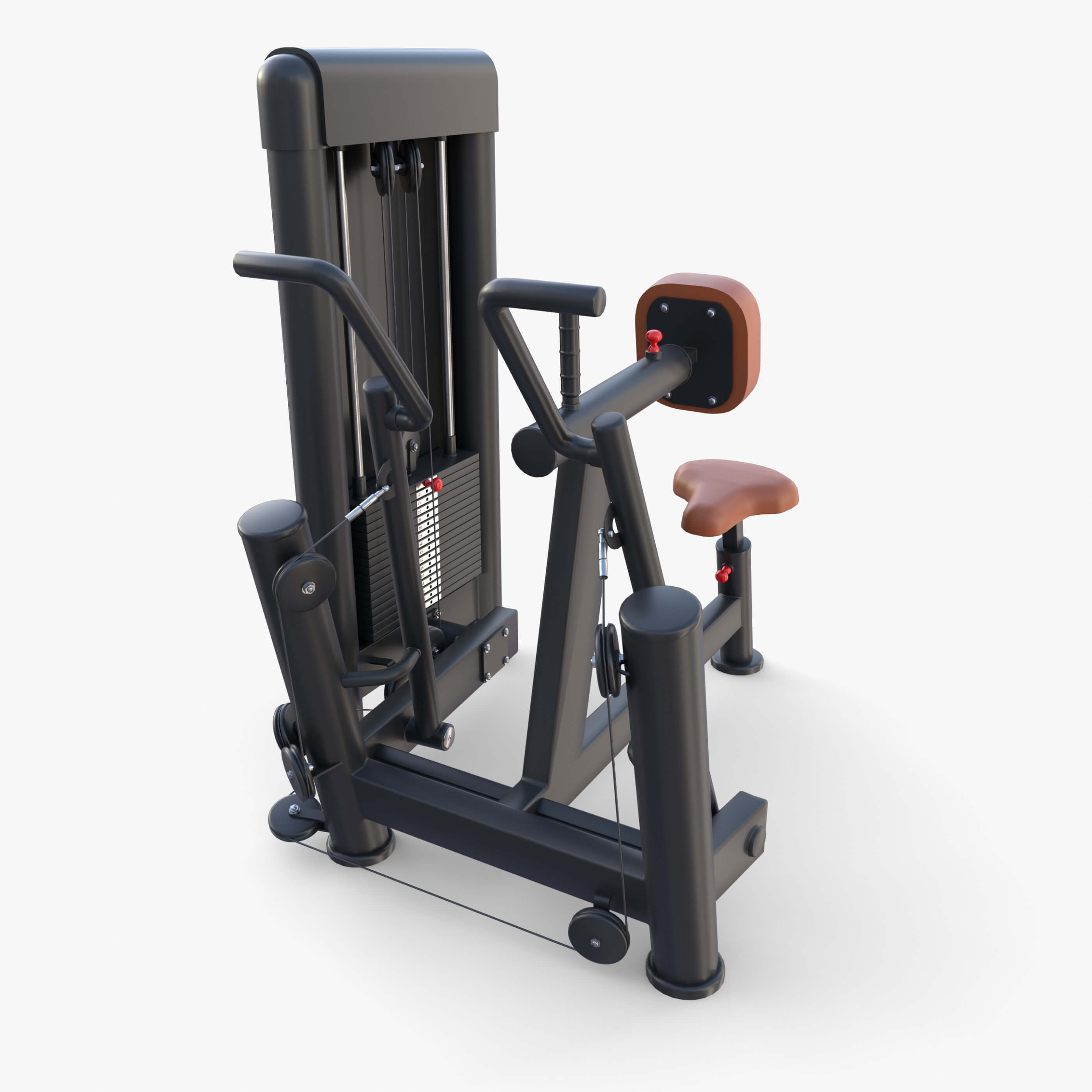 Rowing Machine - 3D Model by dragosburian