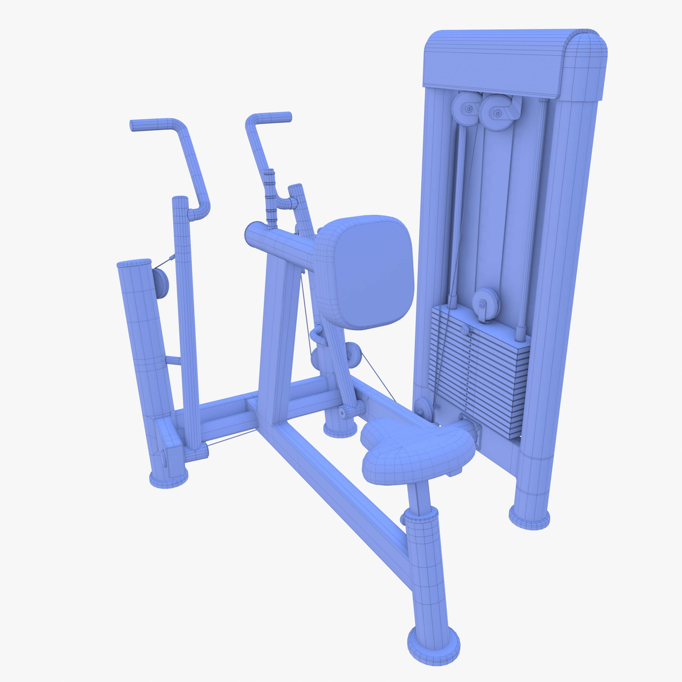 Rowing Machine - 3D Model by dragosburian