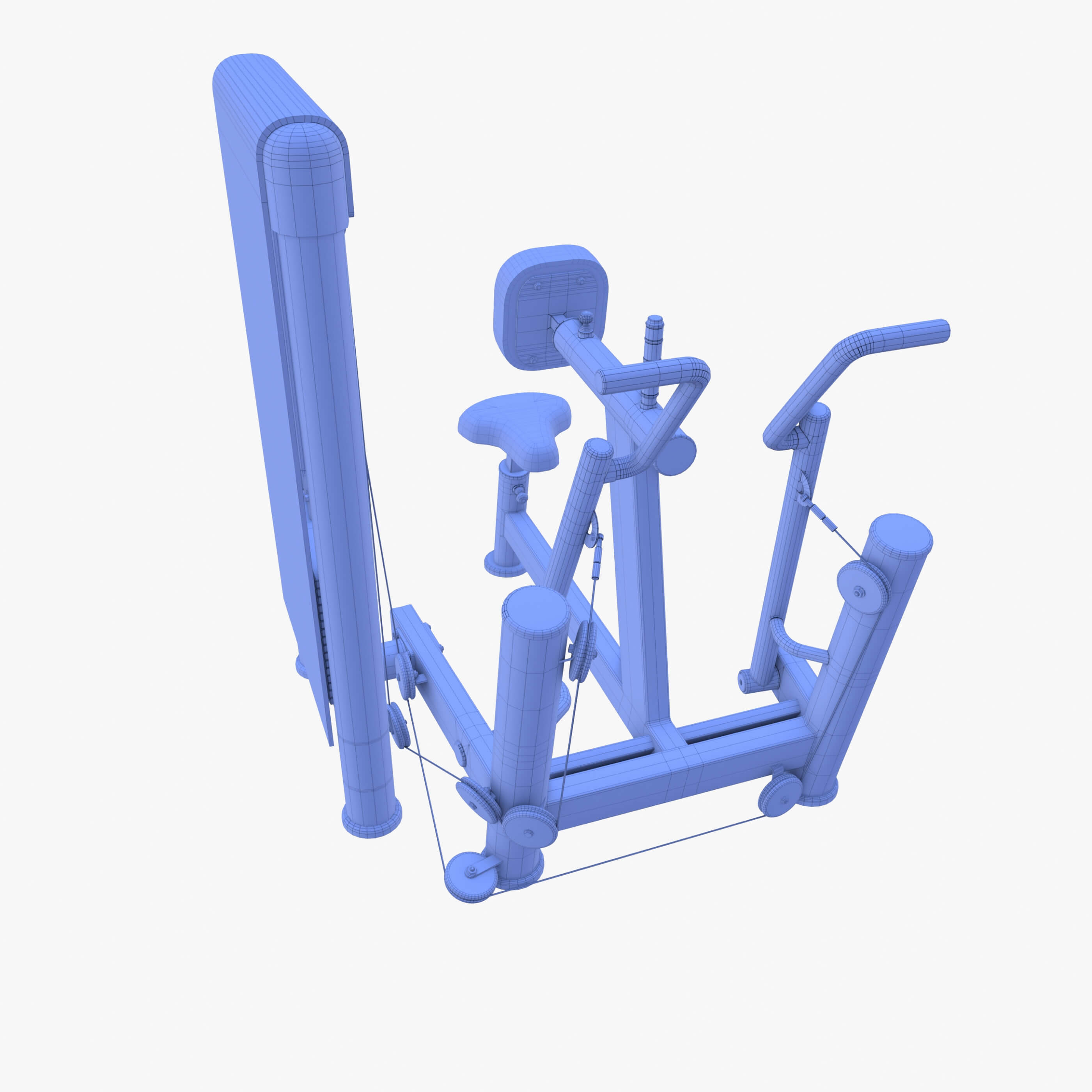 Rowing Machine - 3D Model by dragosburian