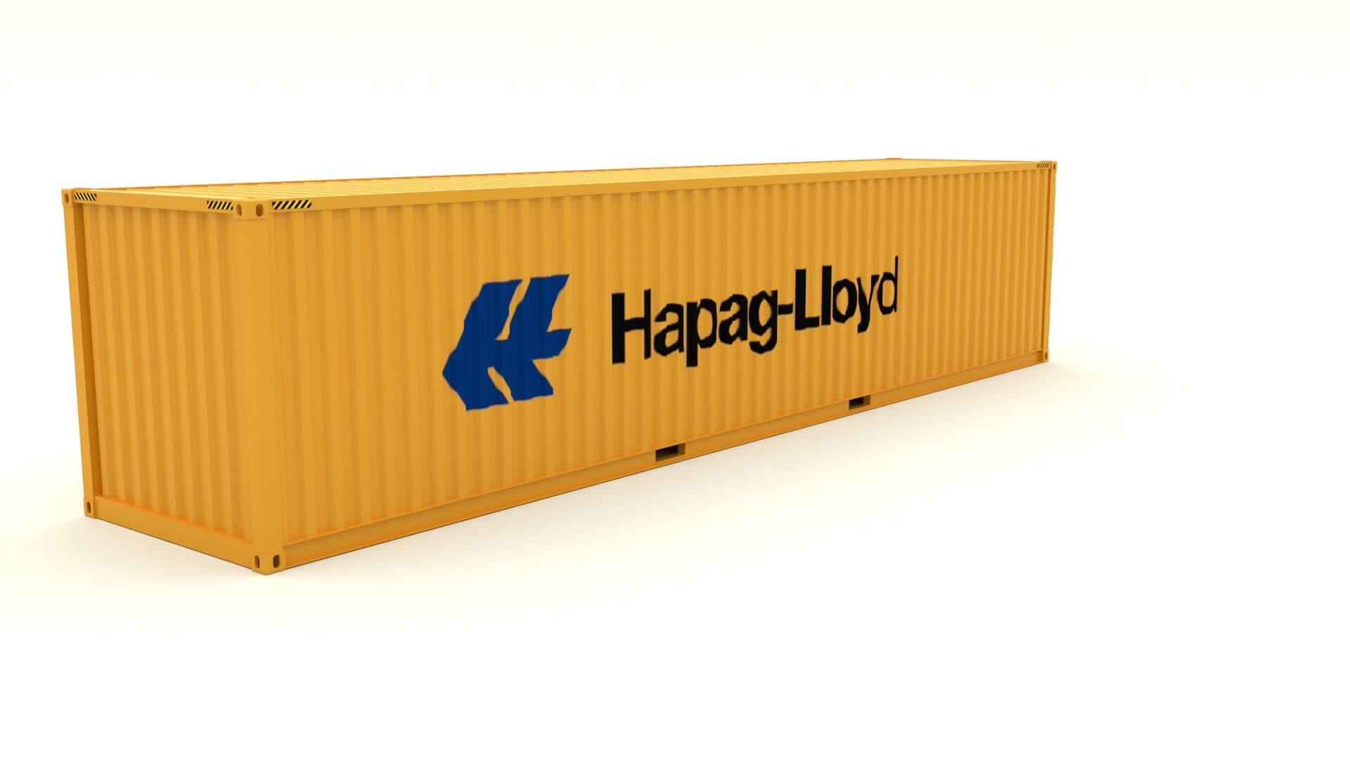 Shipping Container Hapag Lloyd - 3D Model by dragosburian