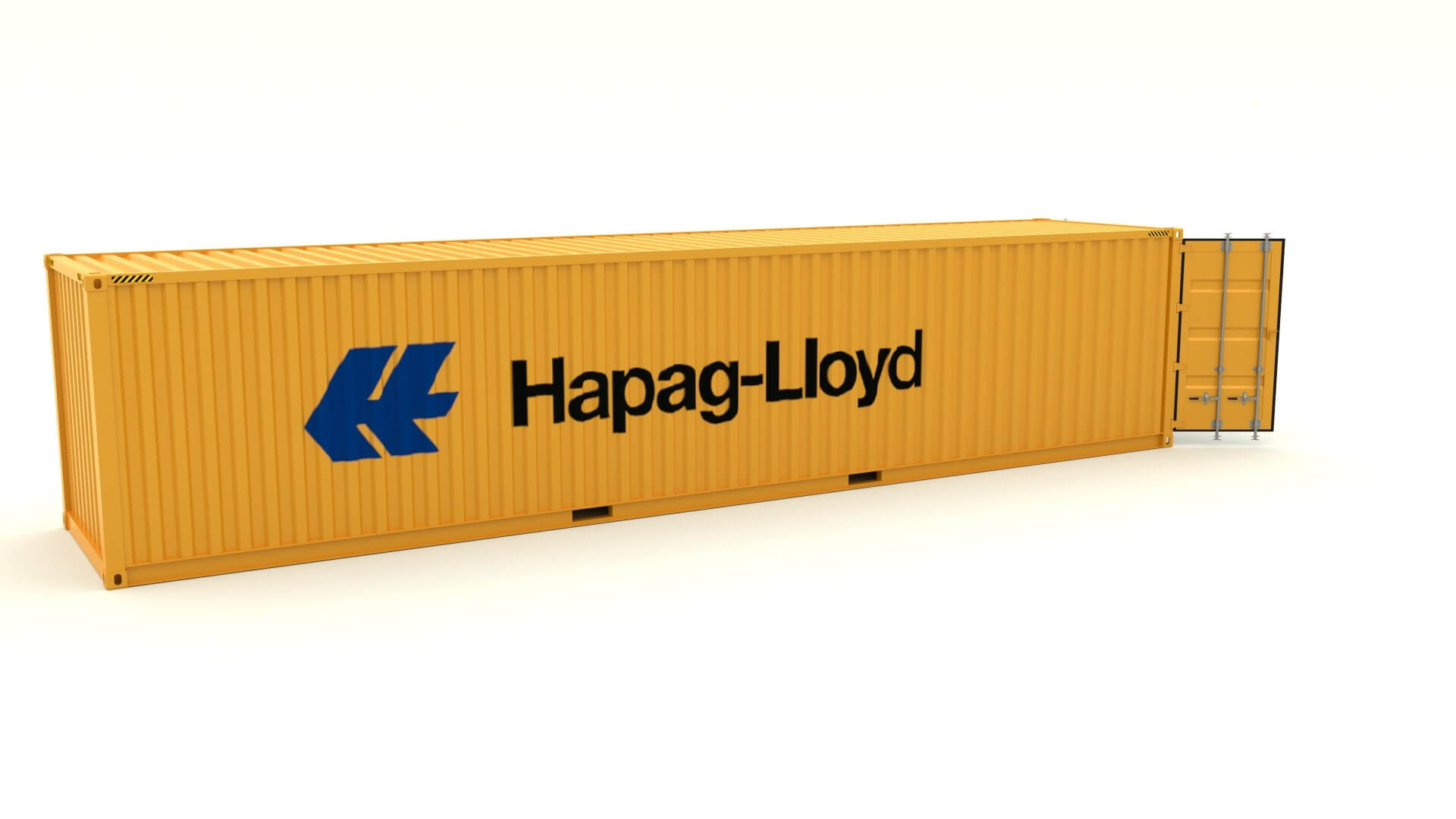 Shipping Container Hapag Lloyd - 3D Model by dragosburian