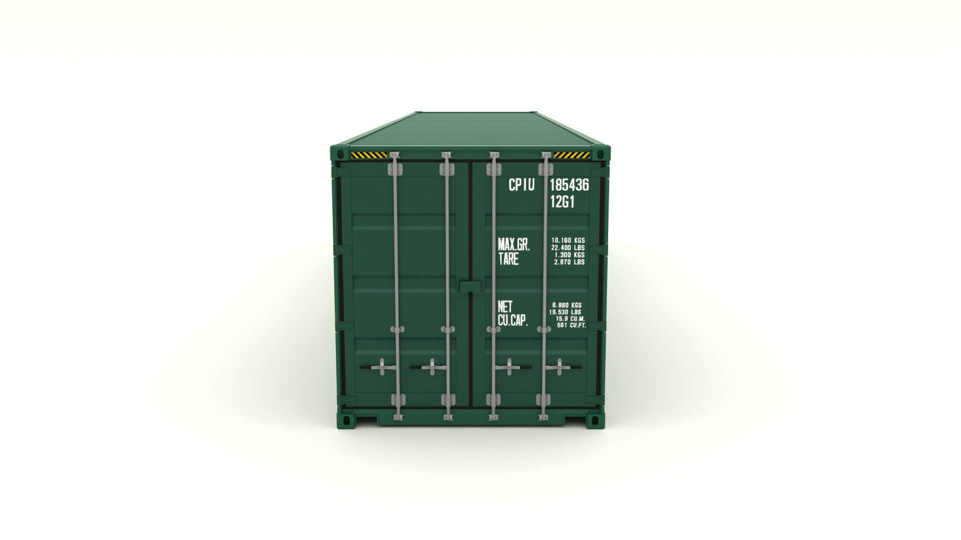 Shipping Container MOL - 3D Model by dragosburian