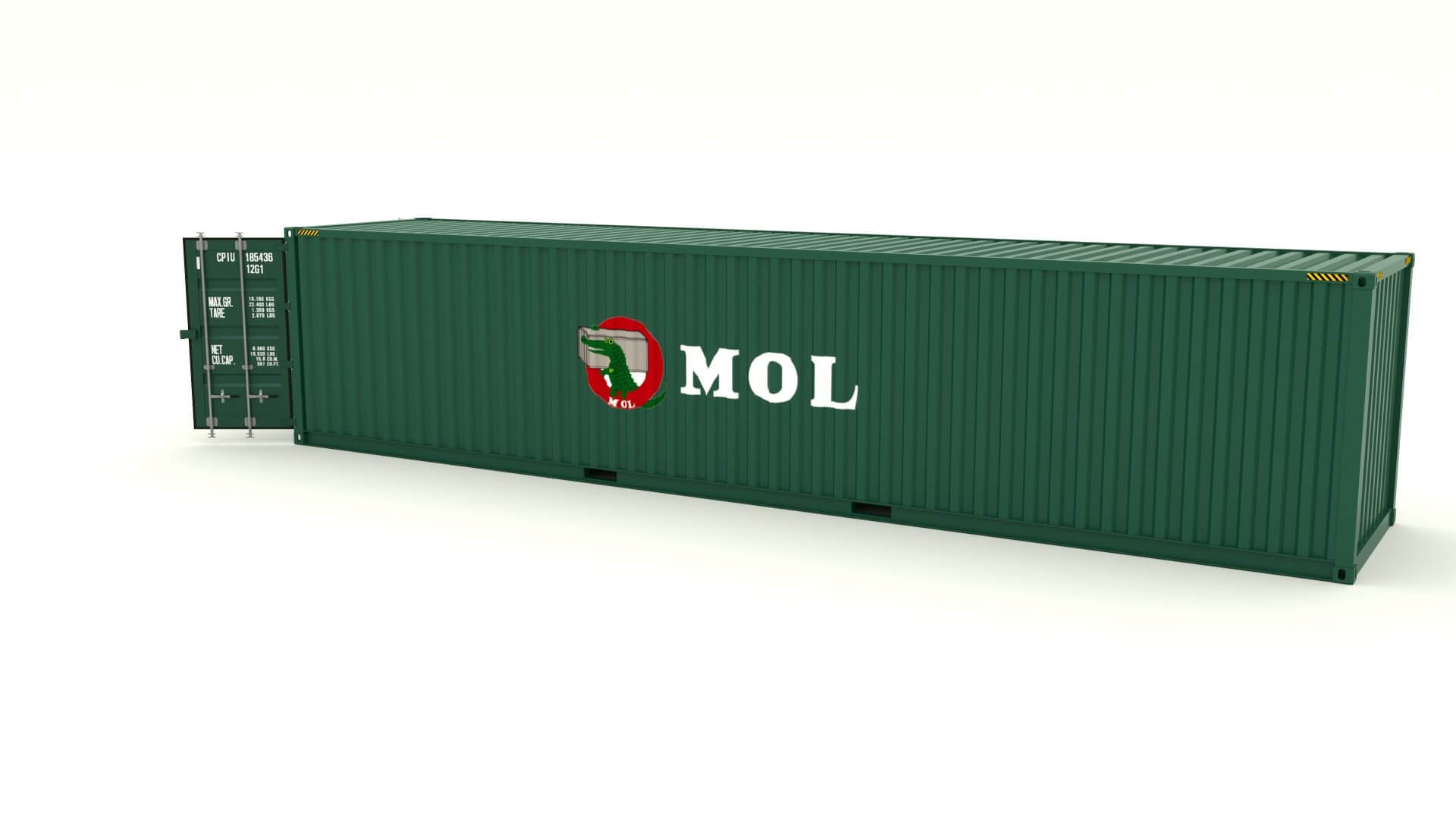Shipping Container MOL - 3D Model by dragosburian