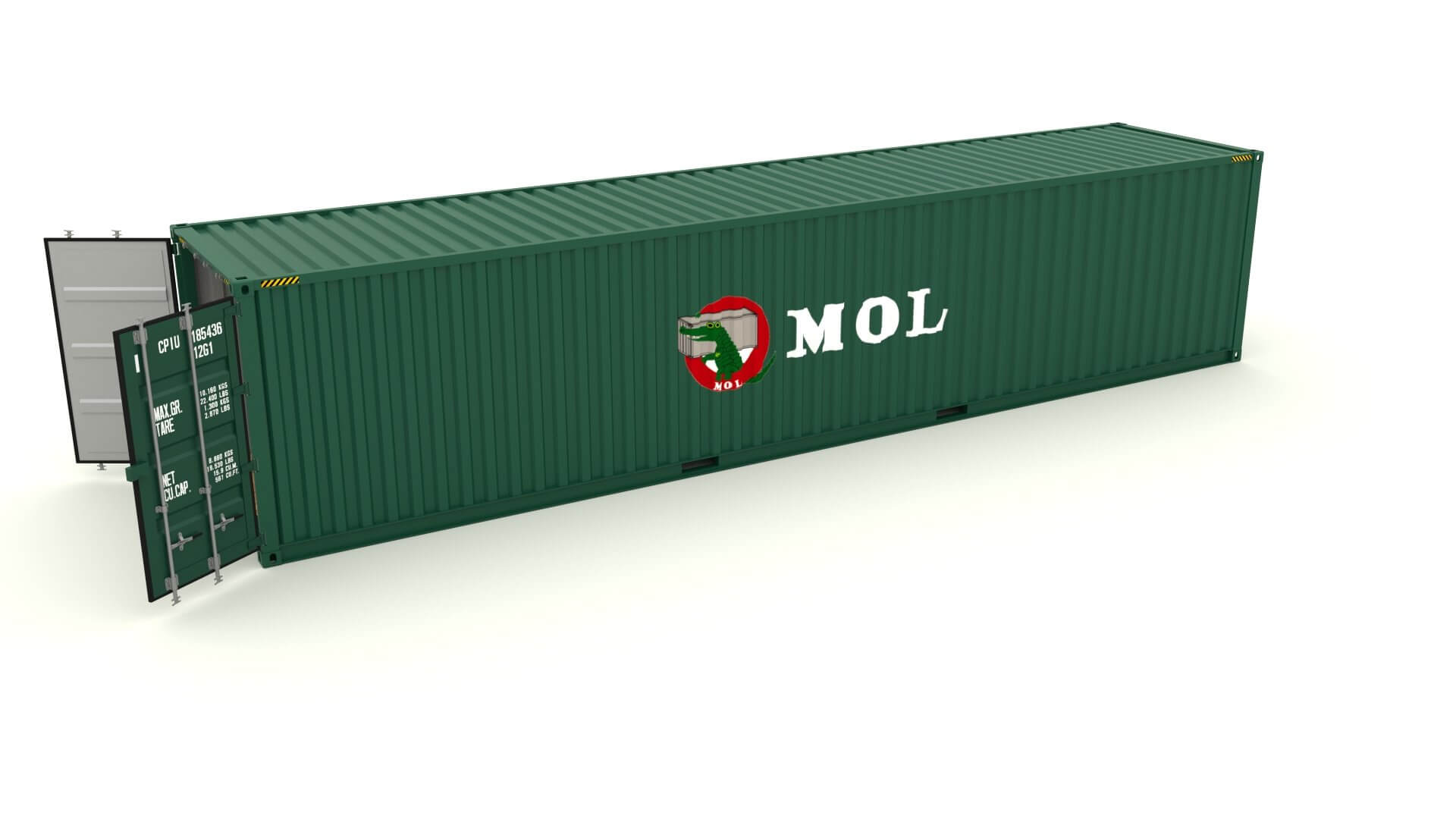 Shipping Container MOL - 3D Model by dragosburian