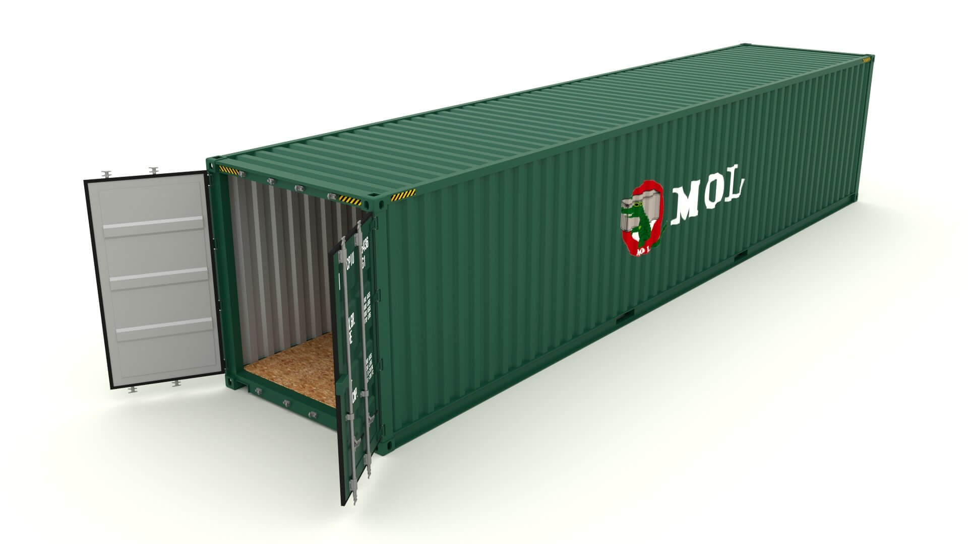 Shipping Container MOL - 3D Model by dragosburian
