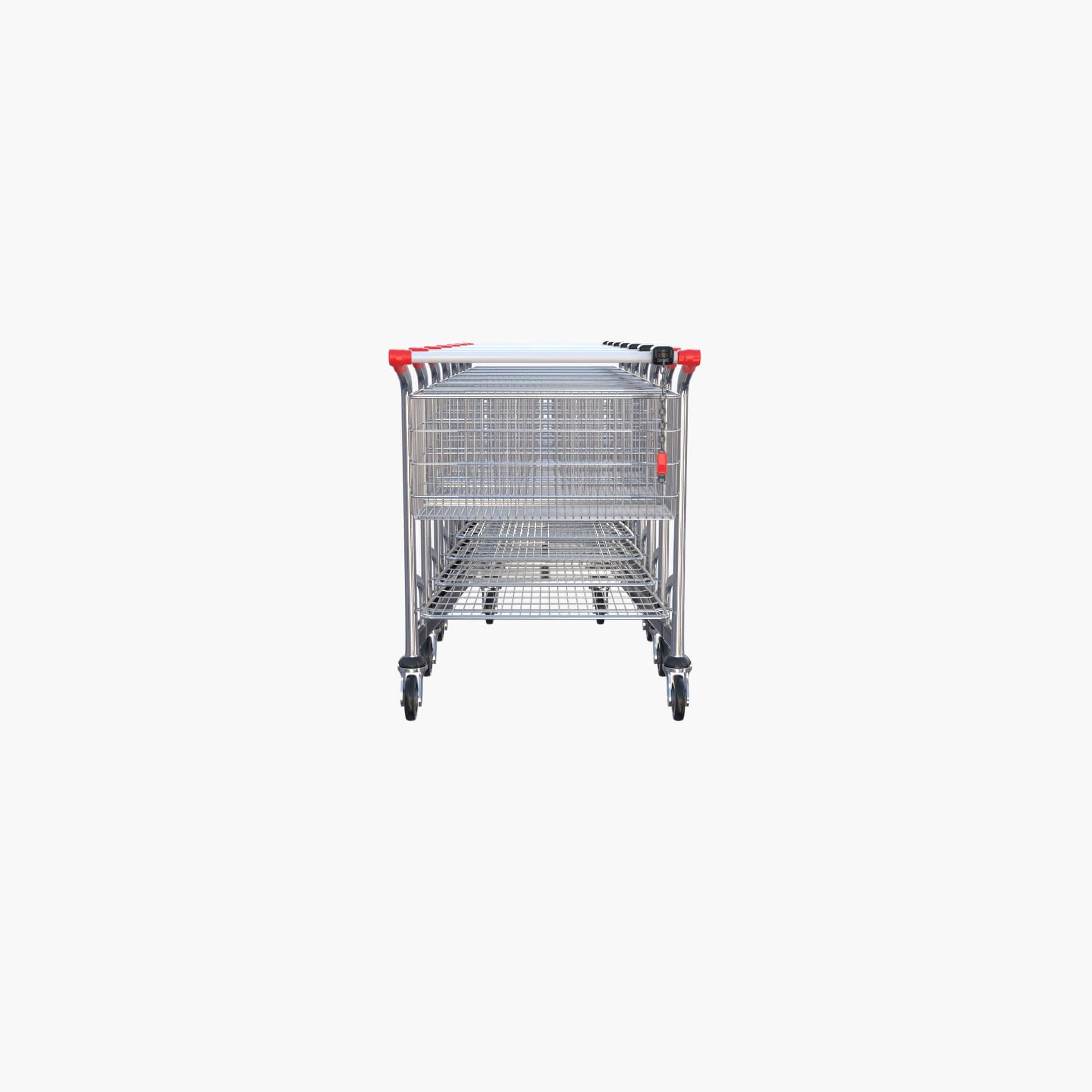 Shopping Cart Stack V1 3d Model By Dragosburian