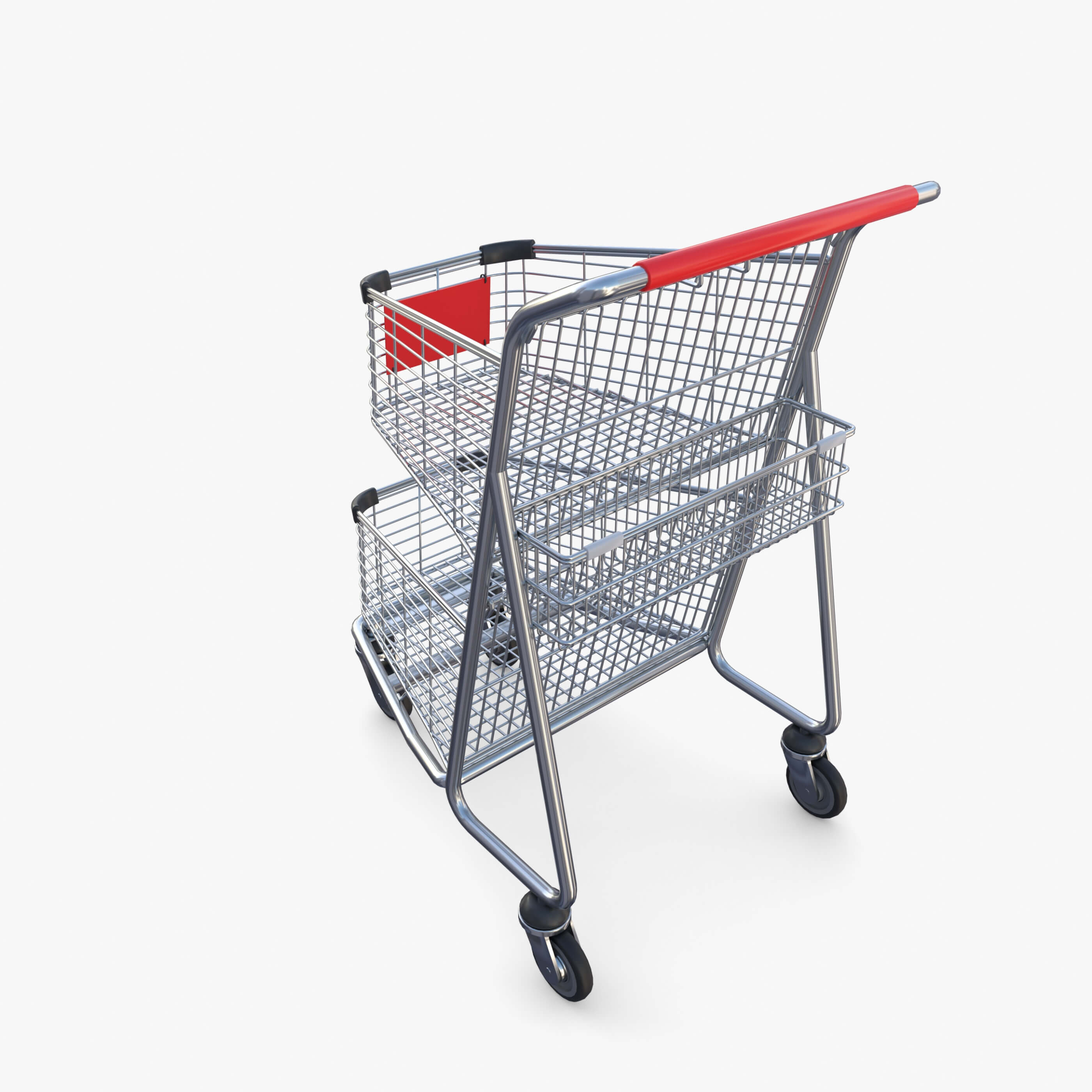 Shopping Cart V3 - 3D Model by dragosburian