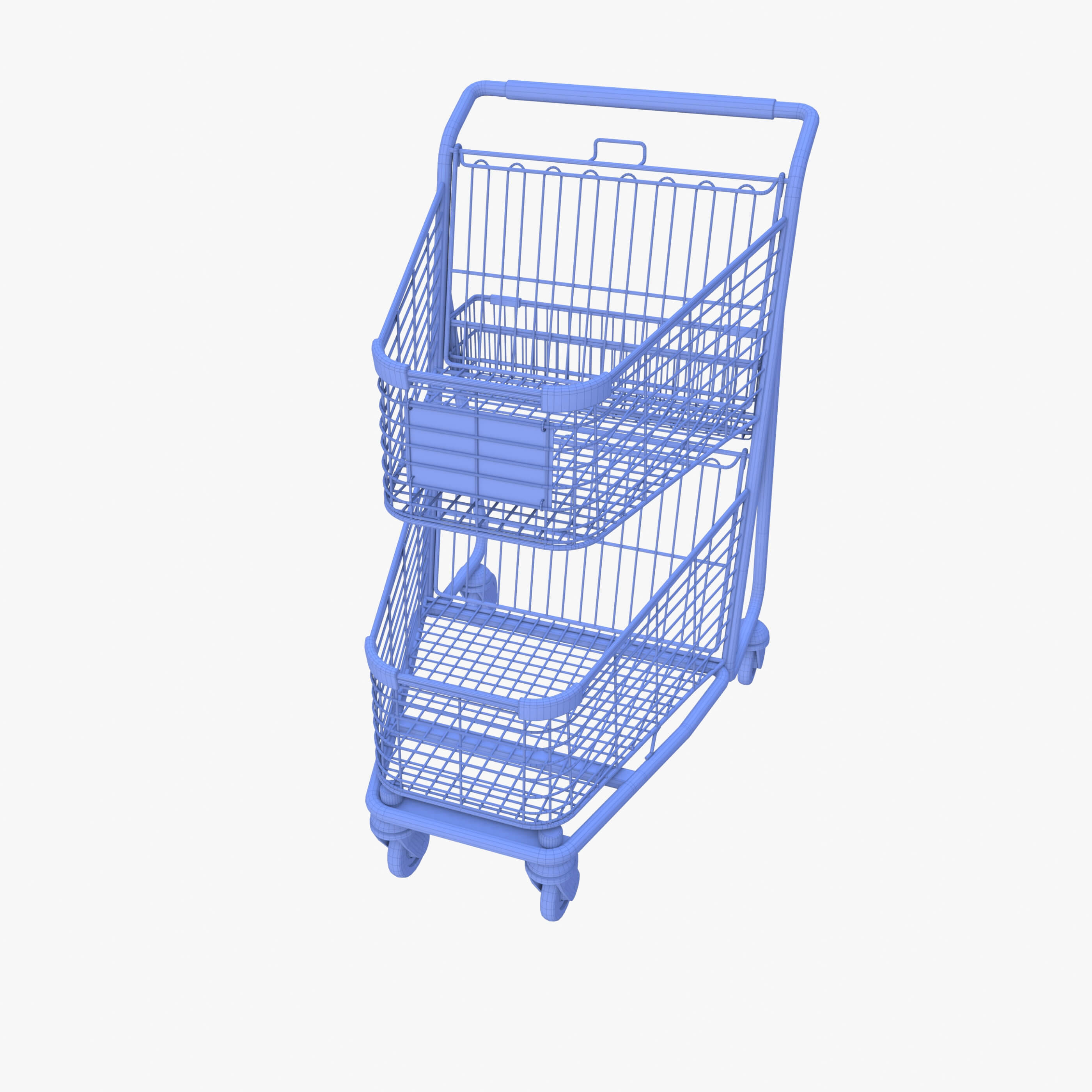 Shopping Cart V3 - 3D Model by dragosburian