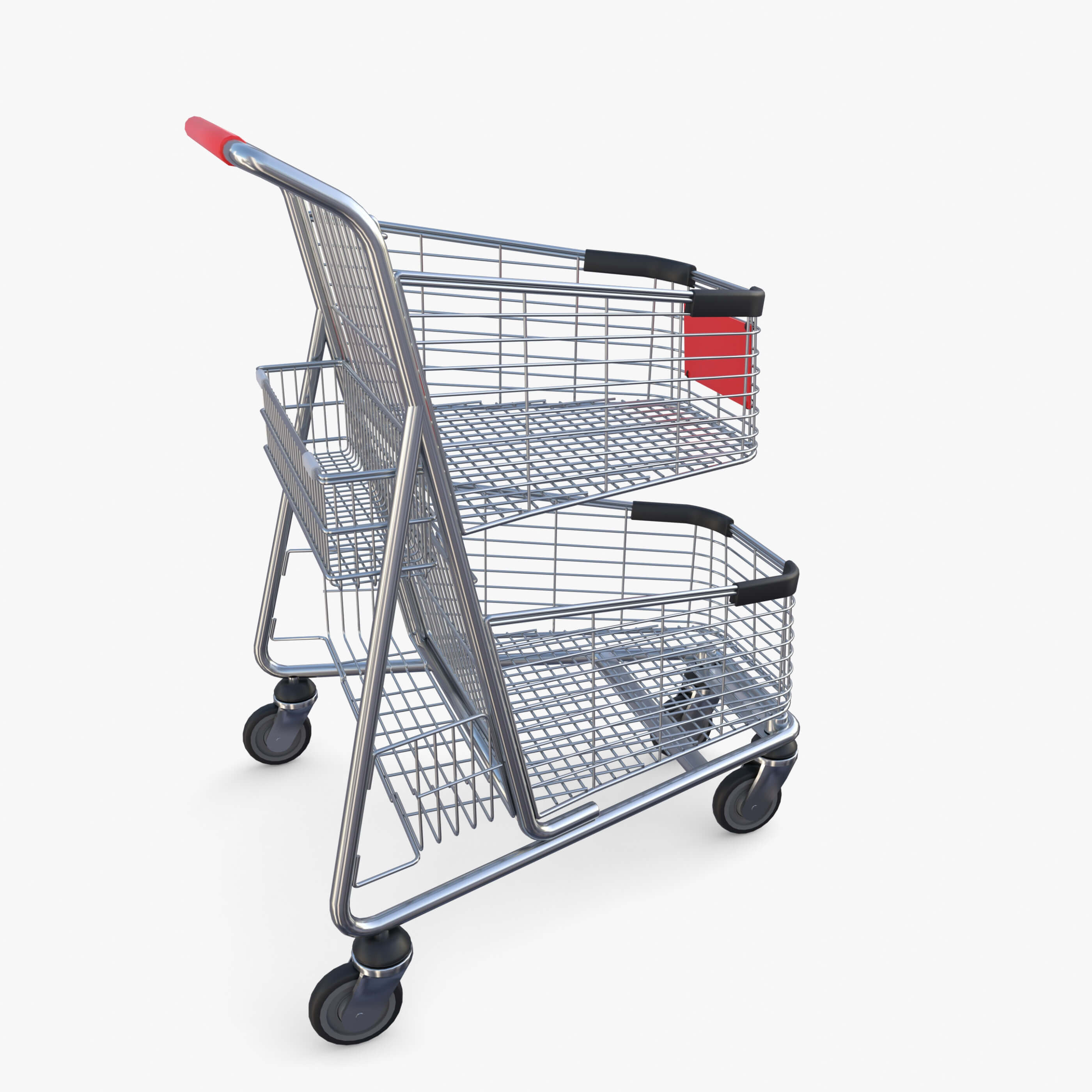 Shopping Cart V4 - 3D Model by dragosburian