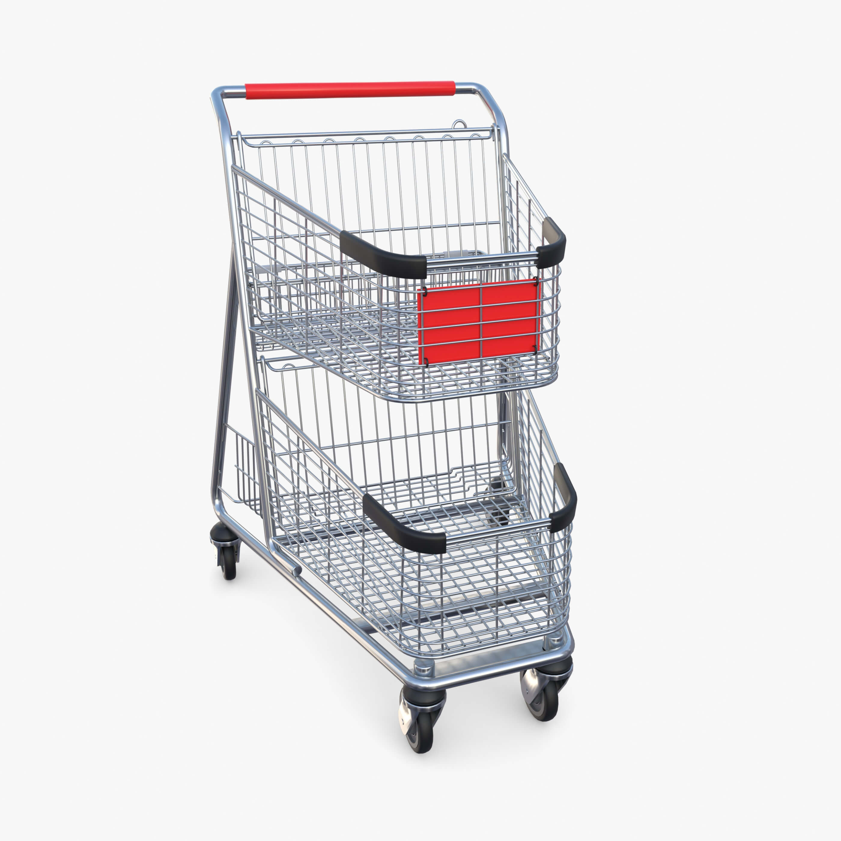 Shopping Cart V4 - 3D Model by dragosburian